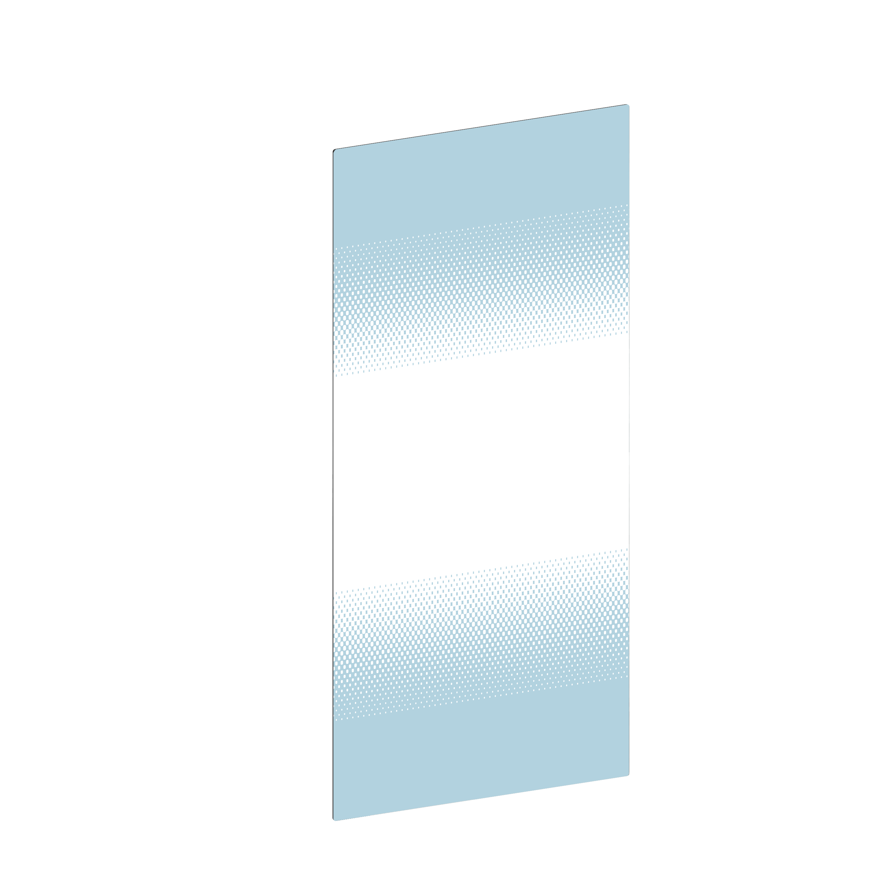 Verre de composition, sérigraphié, l.90 x H.200 cm Remix2 | Leroy Merlin