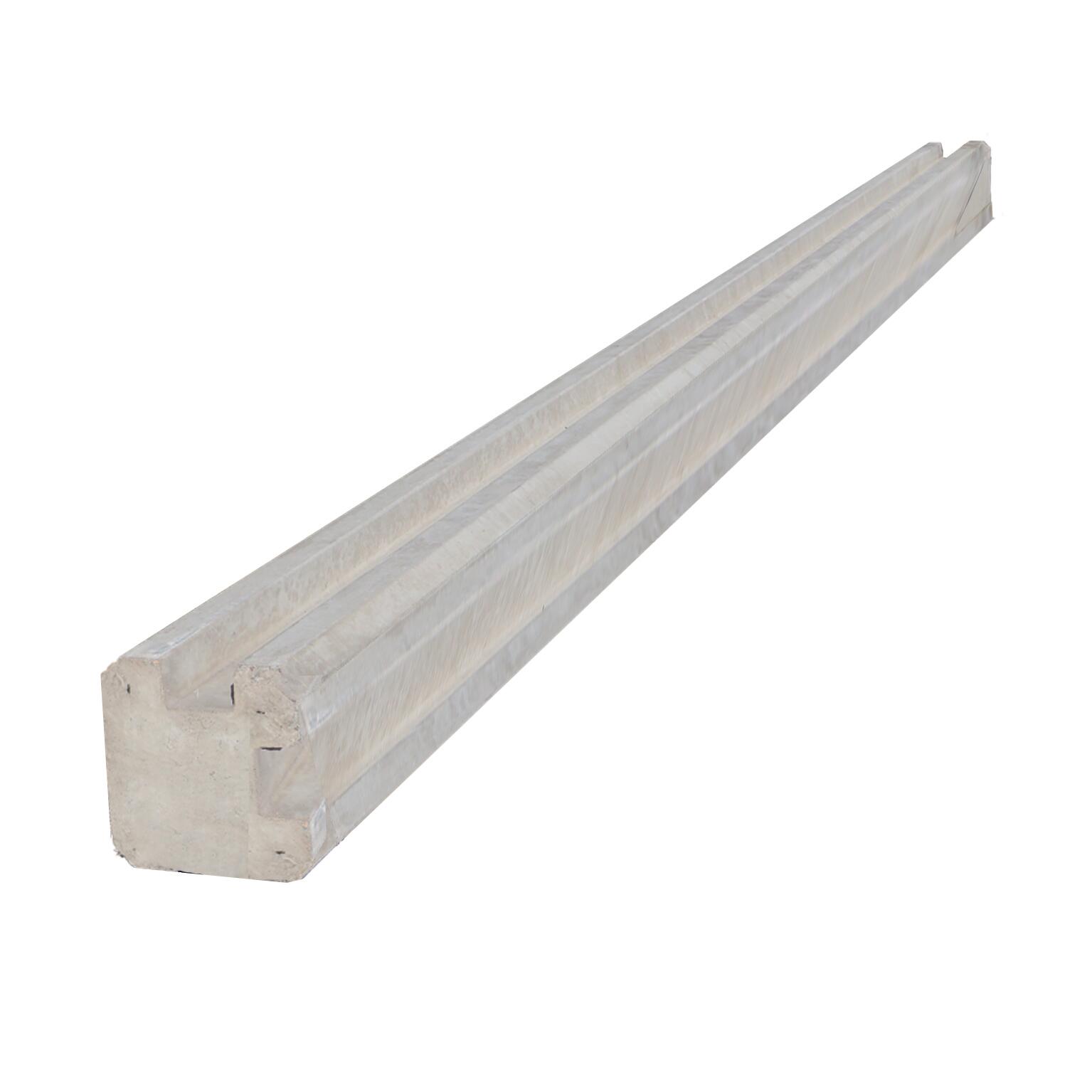 Poteau béton angle double face, 11,5x11,5x280 cm | Leroy Merlin