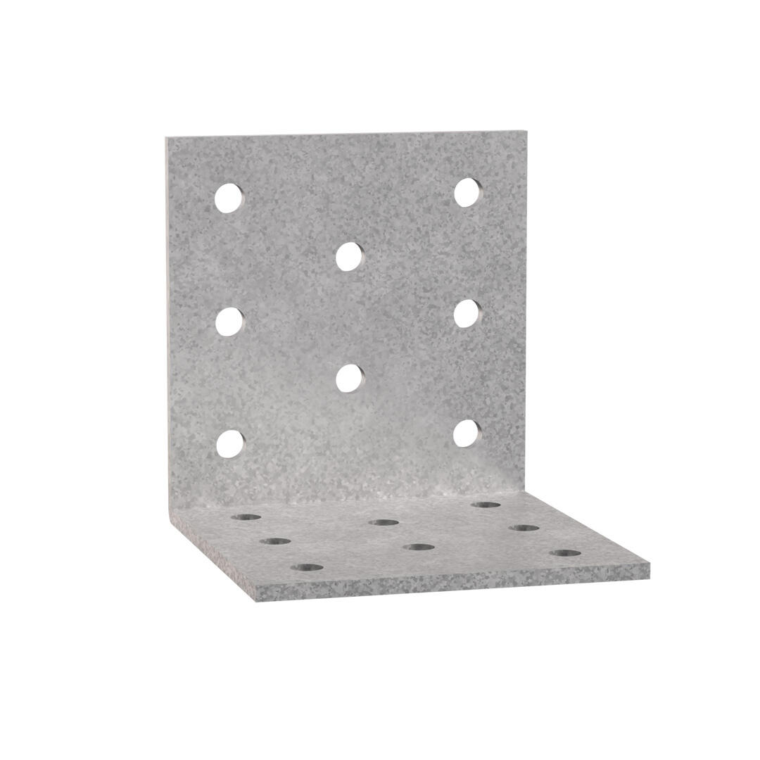Equerre simple 80 x 80 x 40 x 2,5 mm | Bricoman