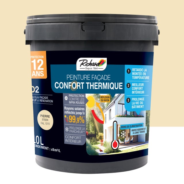Peinture isolante thermique extérieure au meilleur prix | Leroy Merlin