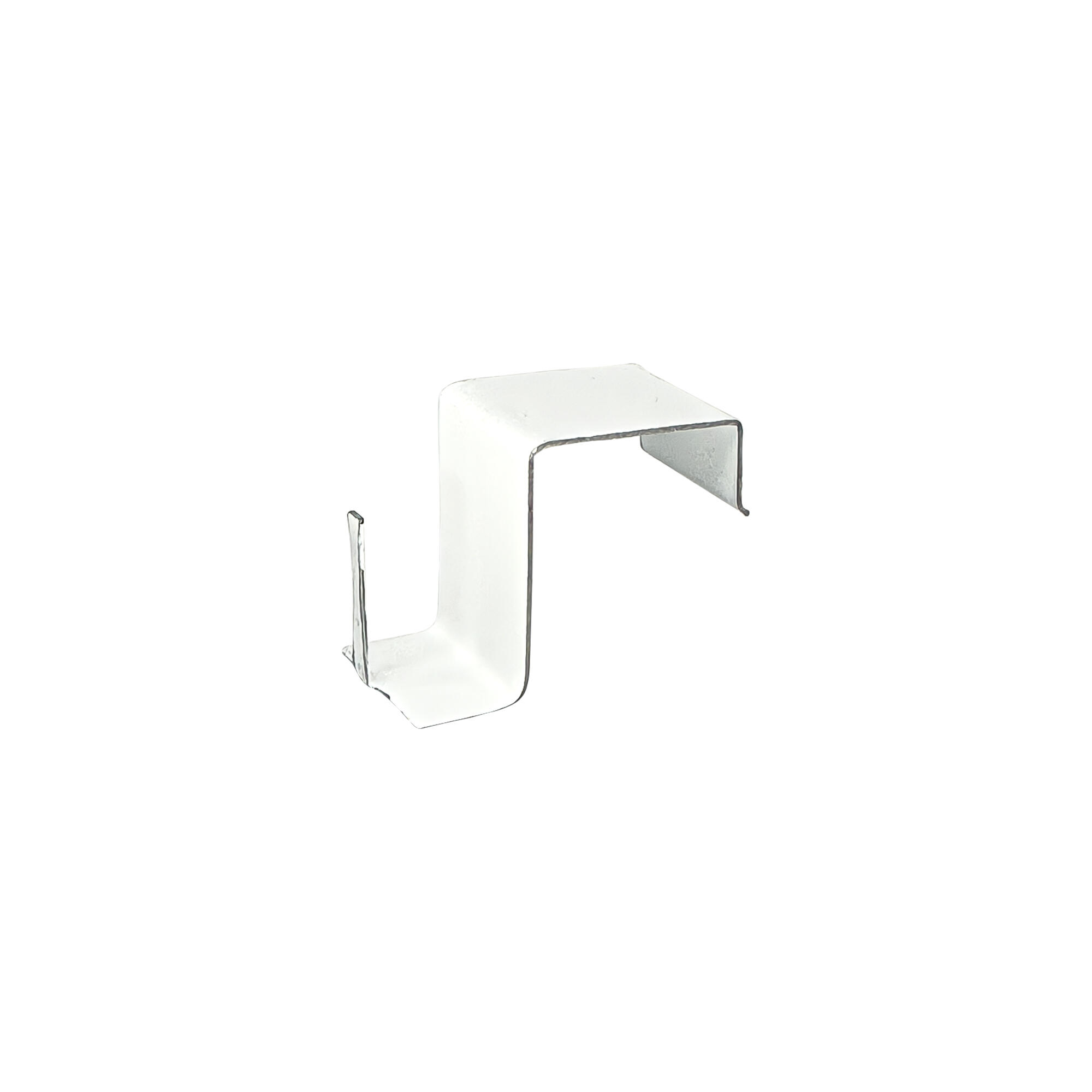 Supporto per tenda senza forare 14mm in ferro bianco verniciato, 4 ...