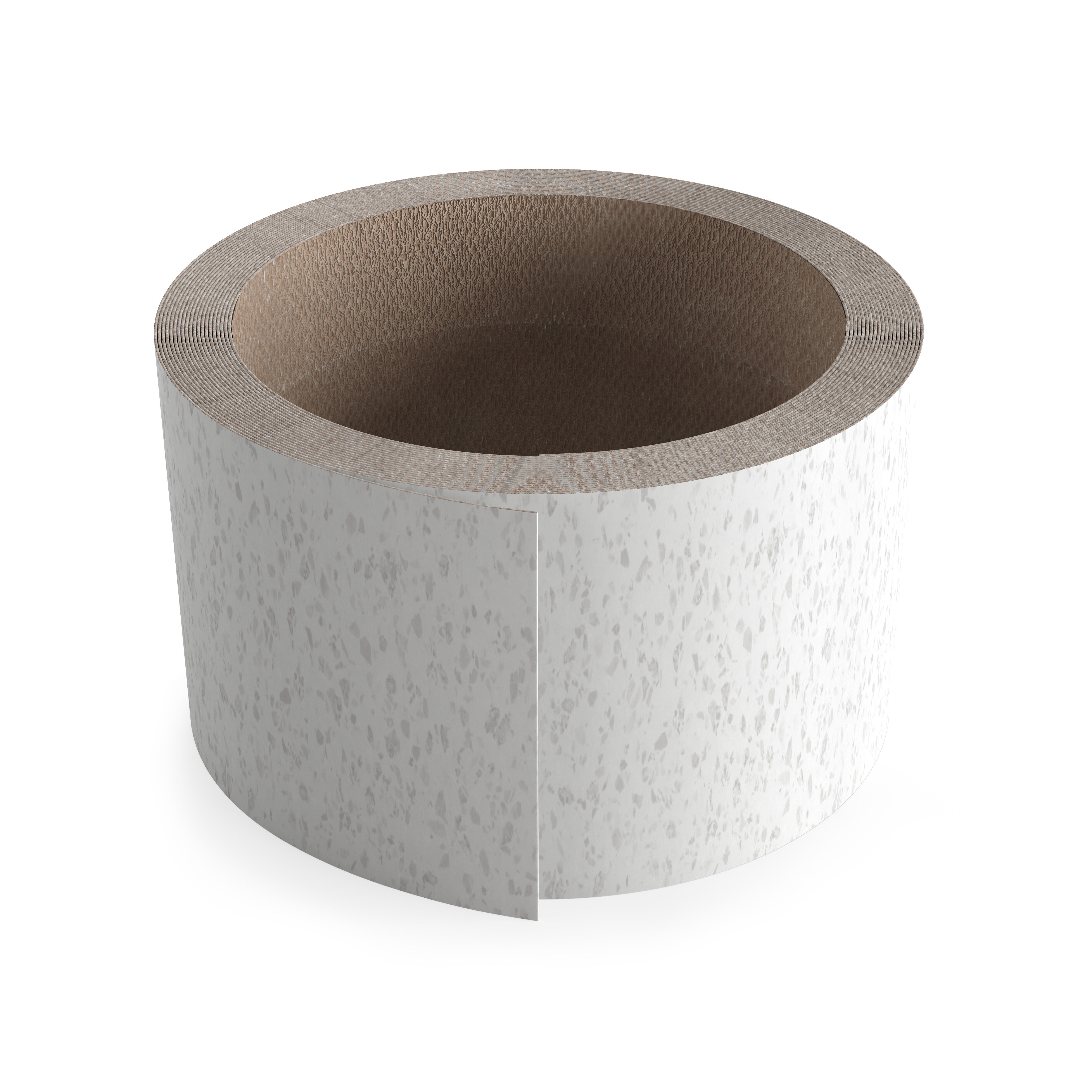 Chant plan de travail stratifié TERRAZZO GRANIGLIA L.420X6,5CM | Leroy ...