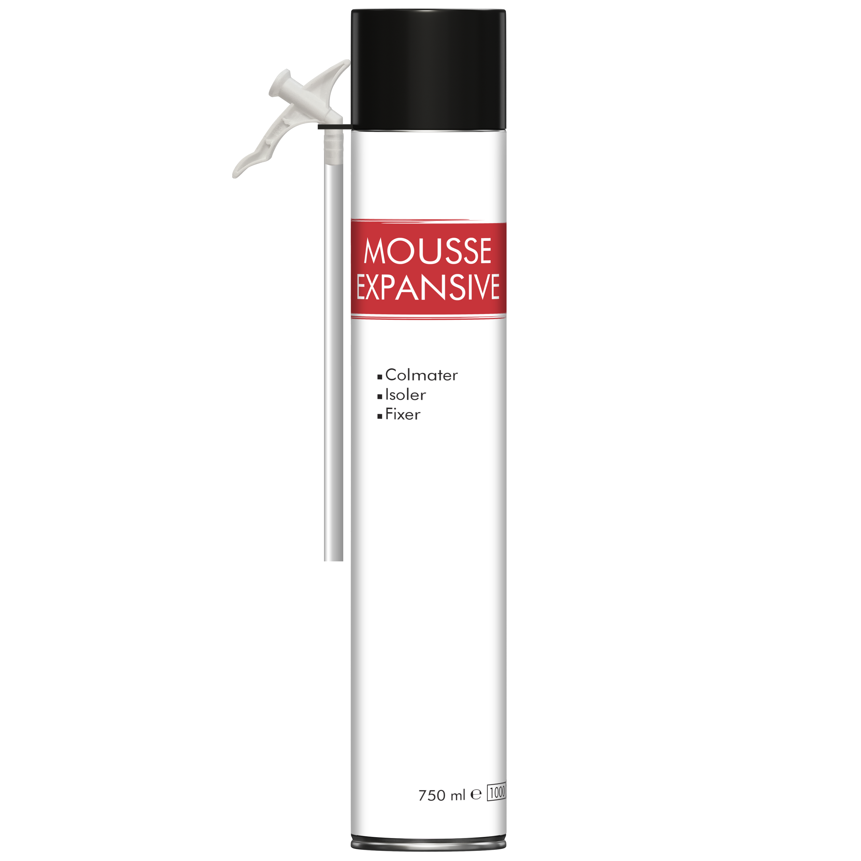 Mousse expansive Multi-usages jaune 750ml | Leroy Merlin