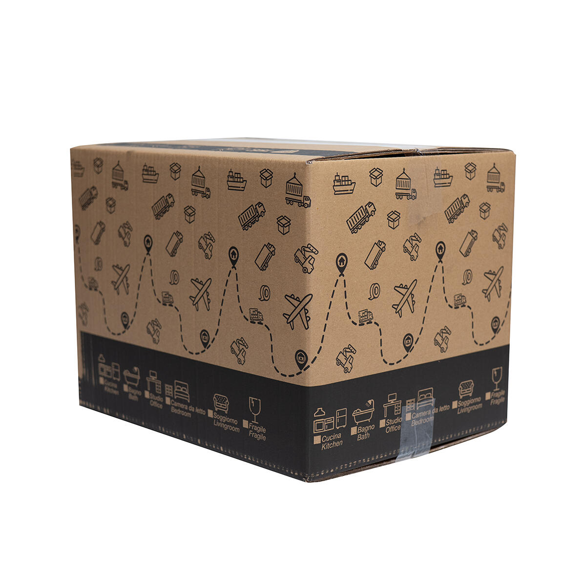 Scatola di cartone avana 2 onde L 40 x H 30 x P 30 cm | Leroy Merlin