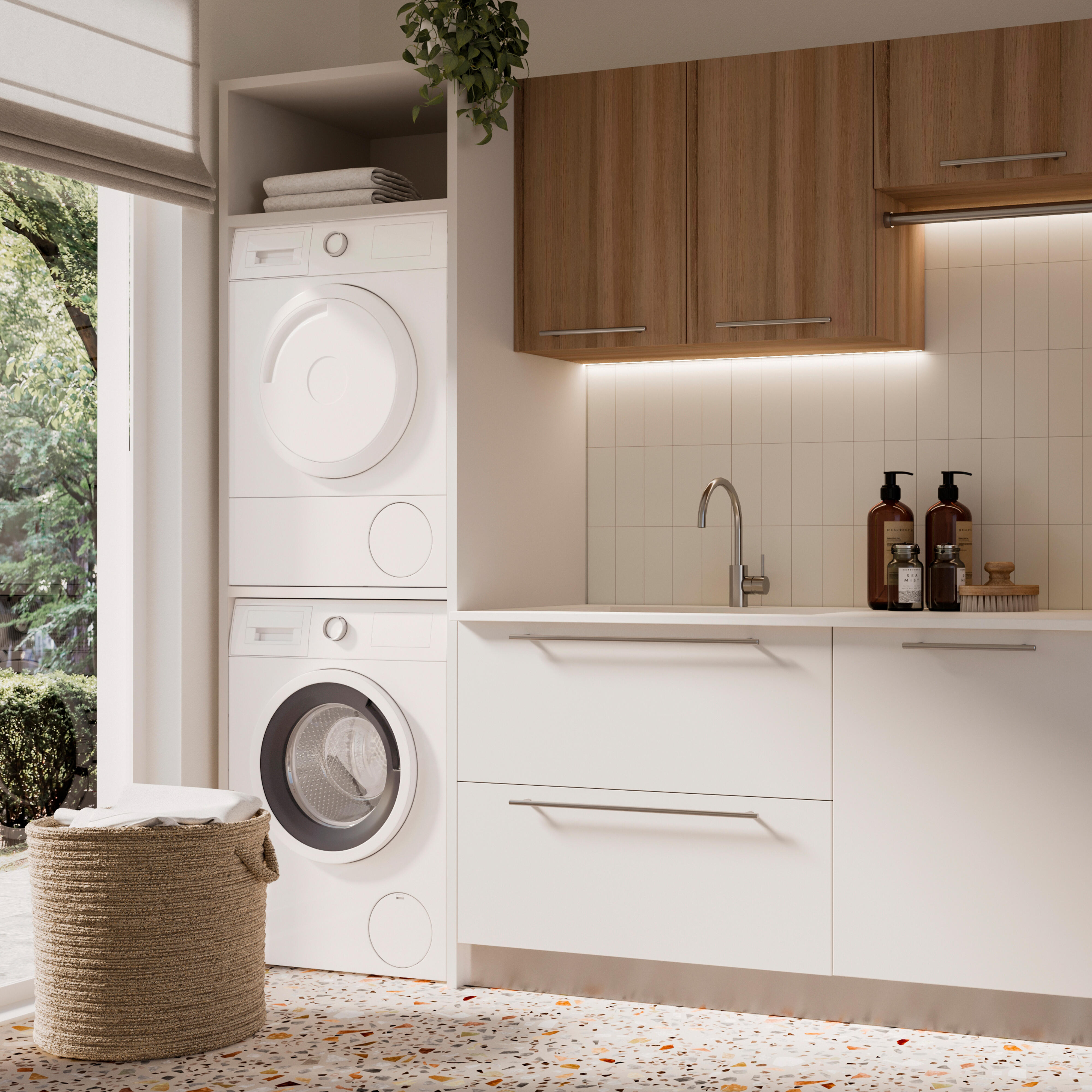 Tiradores Ø12 mm intereje 256 mm Acero Niquel Satinado | Leroy Merlin