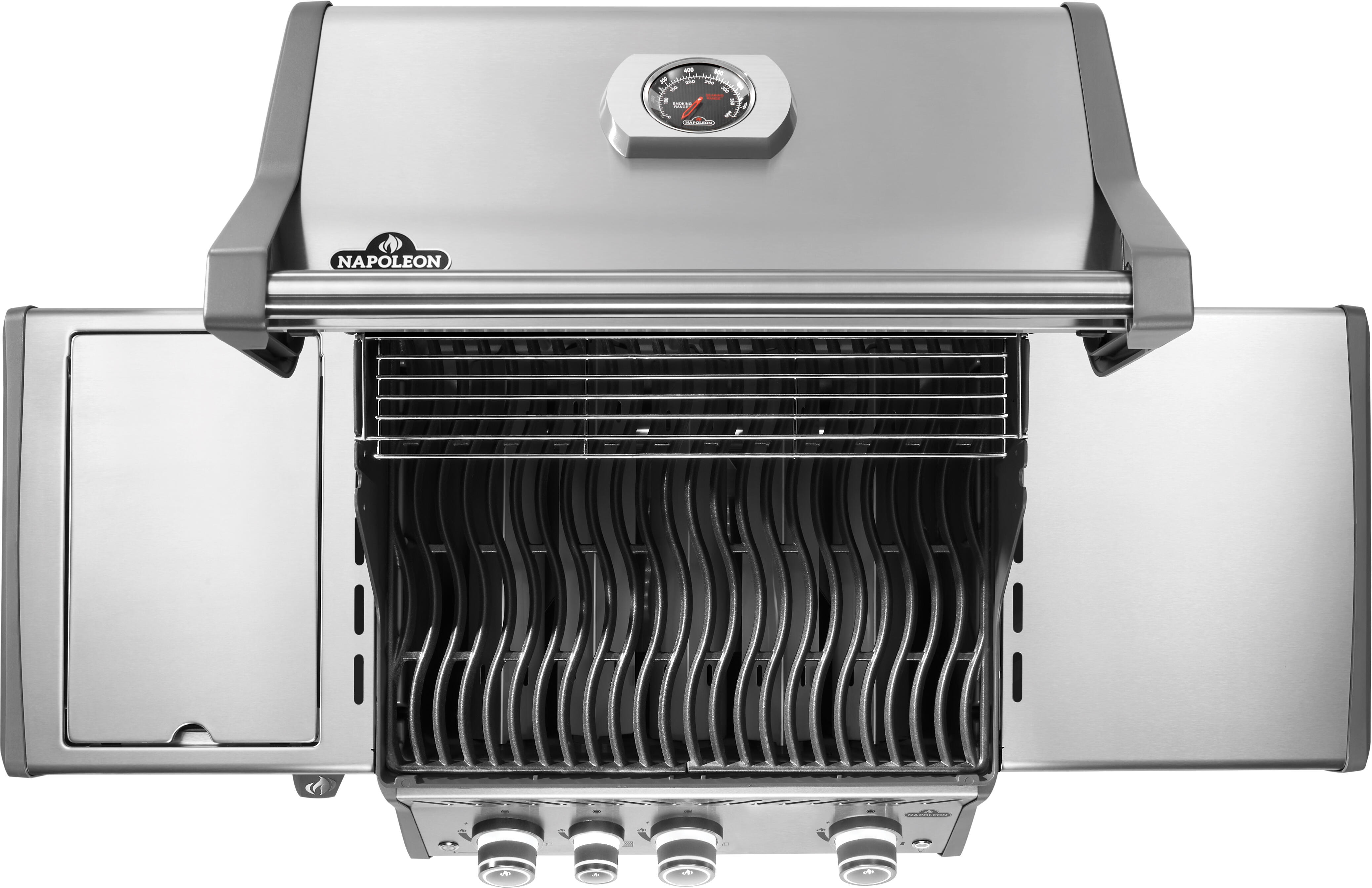 Barbecue gaz NAPOLEON Rogue pro 425 sib gris + sizzle zone | Leroy Merlin