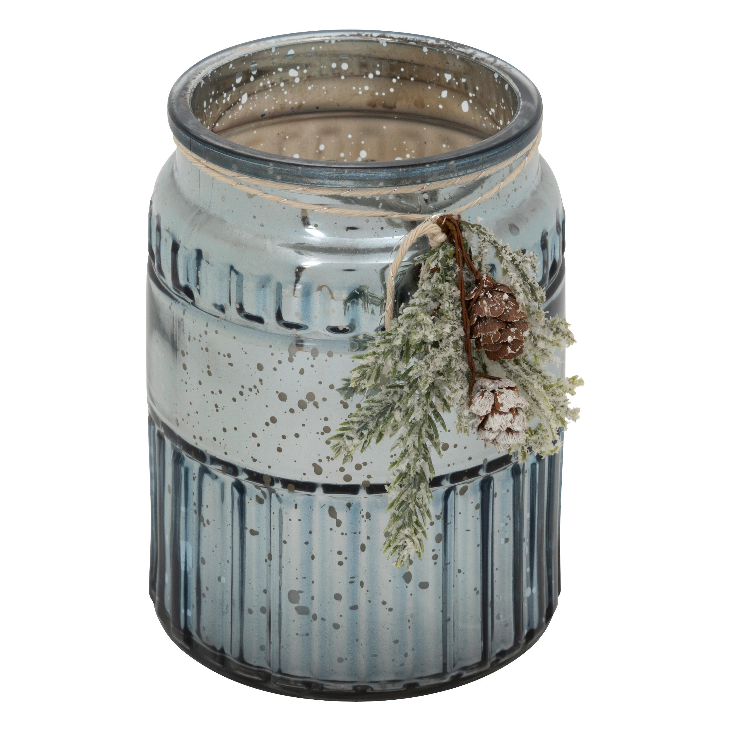 Bougie parfumée Branche bleu, bleu 460g | Leroy Merlin