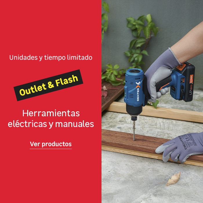 Outlet Flash en herramientas eléctricas y manuales | Leroy Merlin