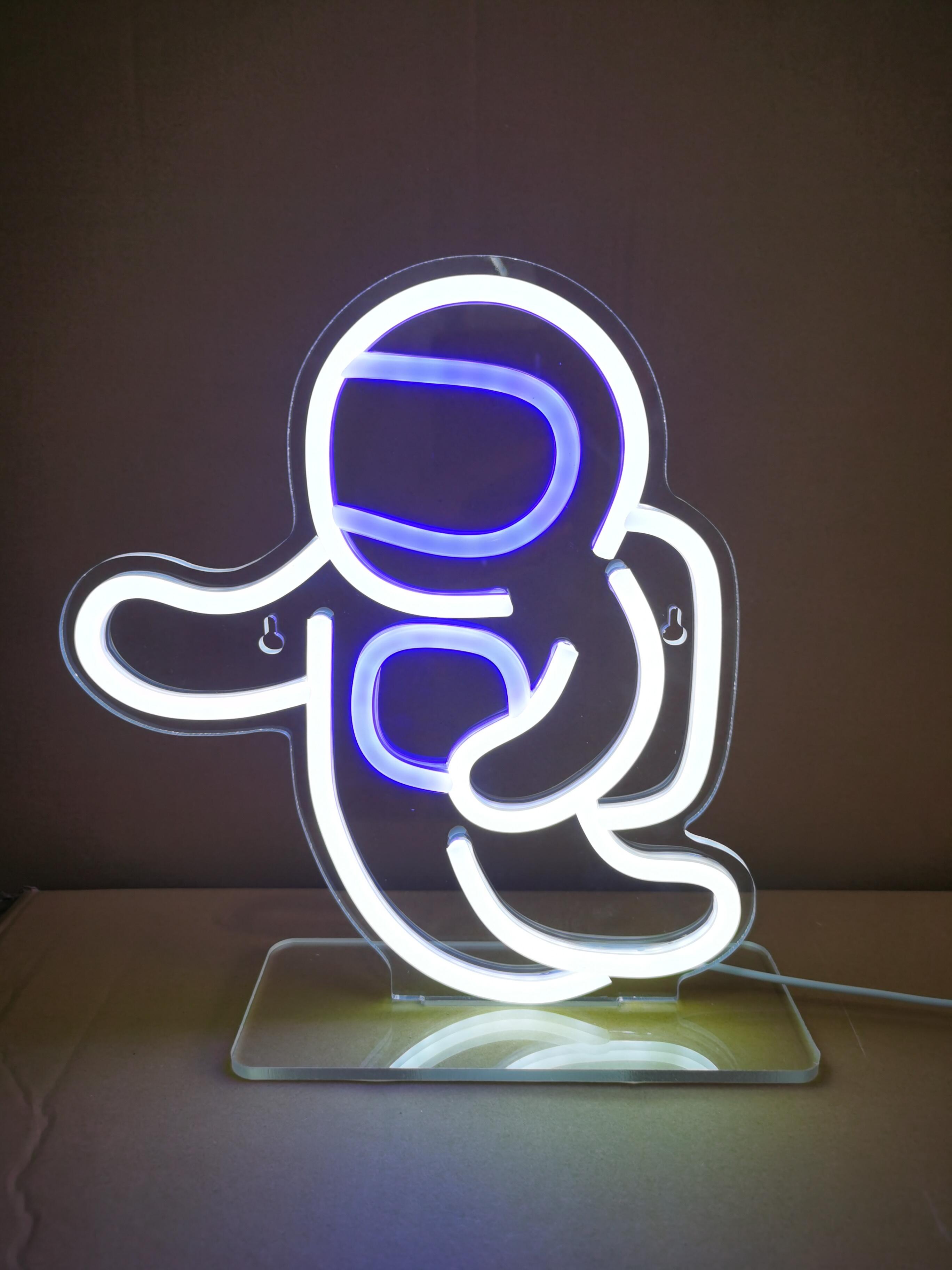 Néon LED Astronaute, L.26.7cm | Leroy Merlin