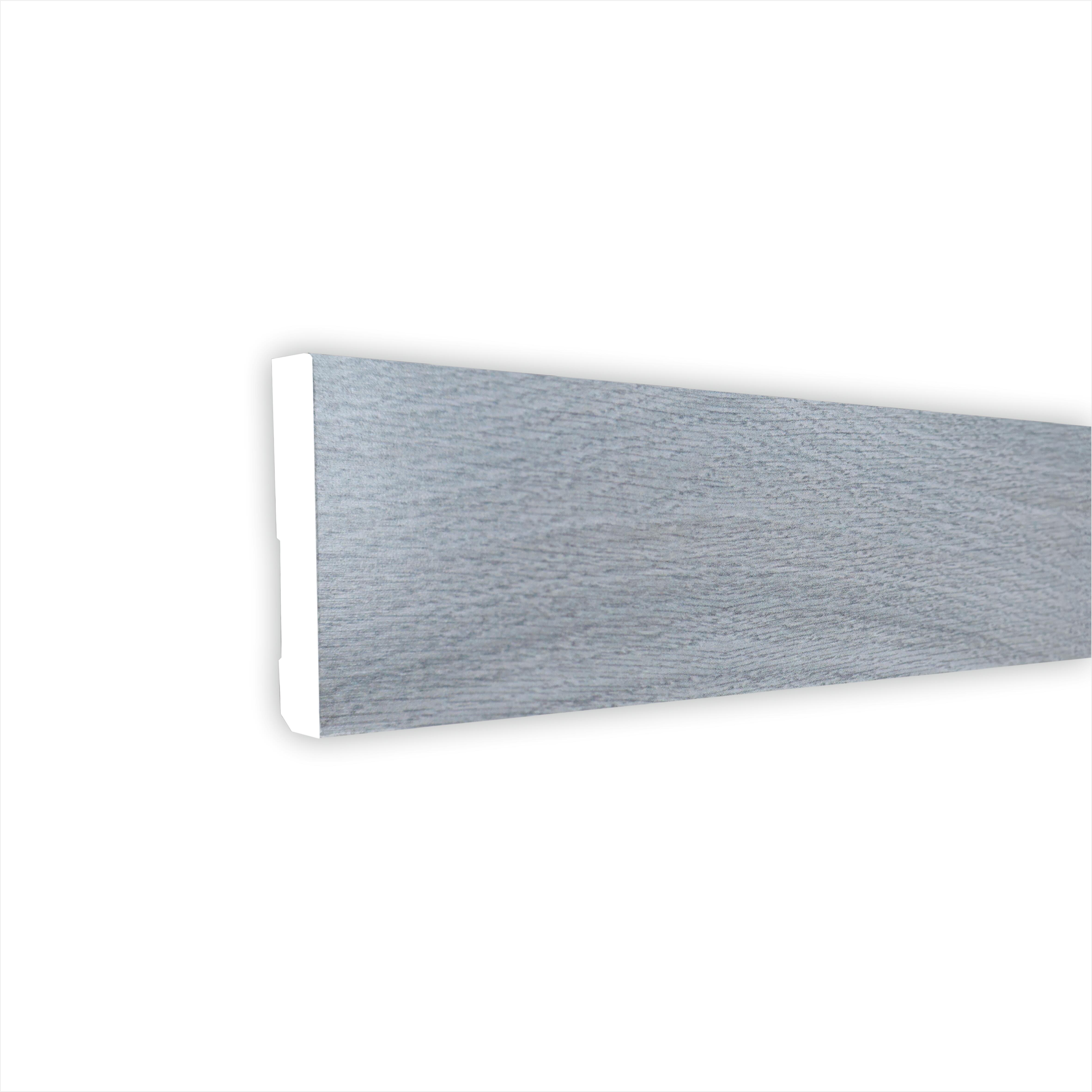 RODAPÉ PVC EXPANDIDO ÁLAMO 2500X70X14MM | Obramat