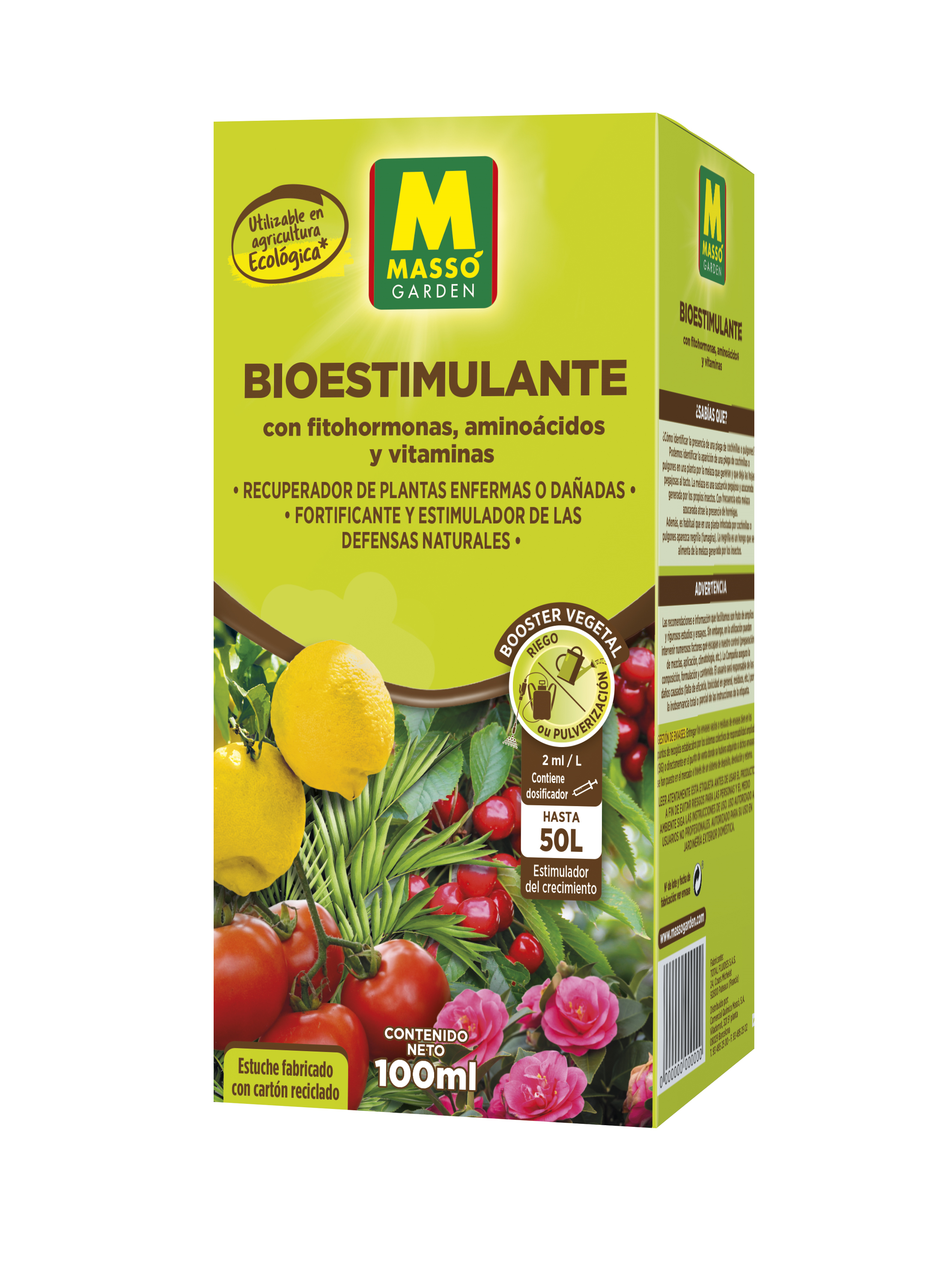 Bioestimulante eco 100 ml MASSÓ | Leroy Merlin