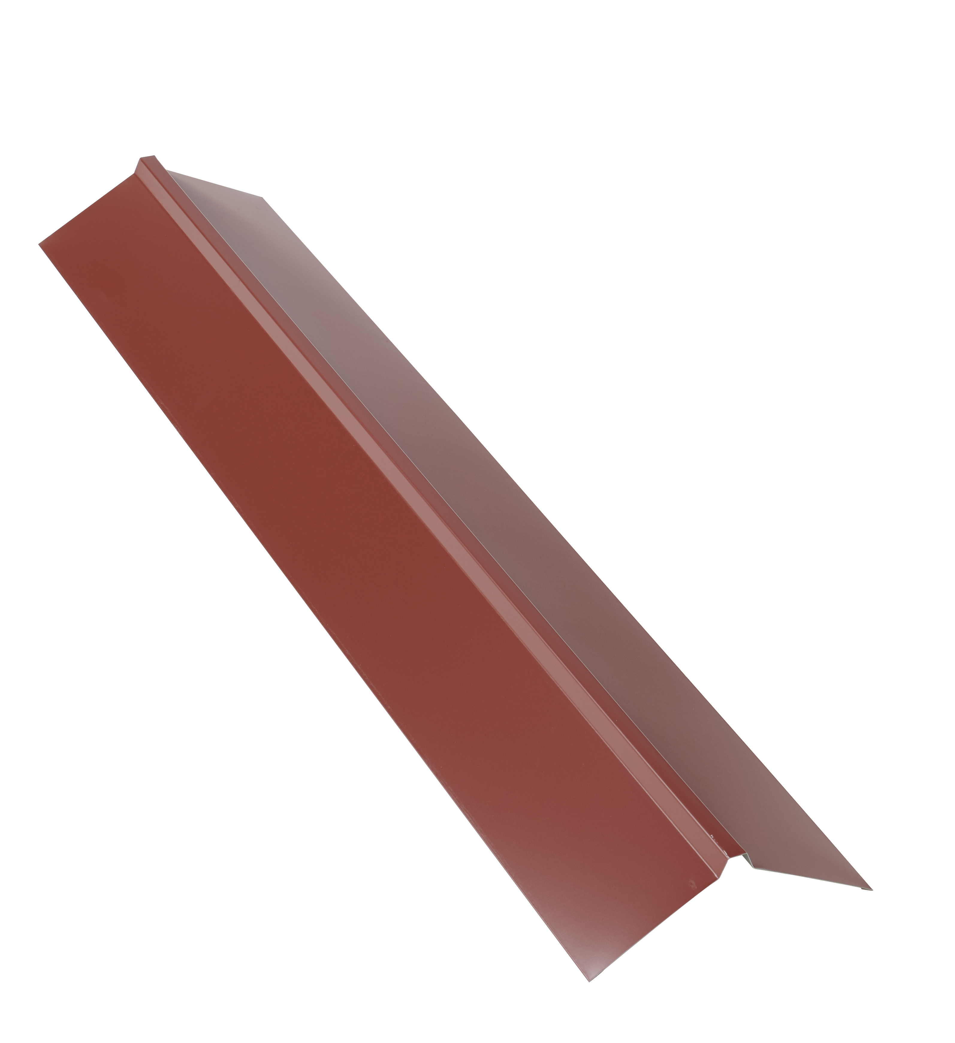 Faitière double plate rouge 8012 H12 L 1m | Leroy Merlin