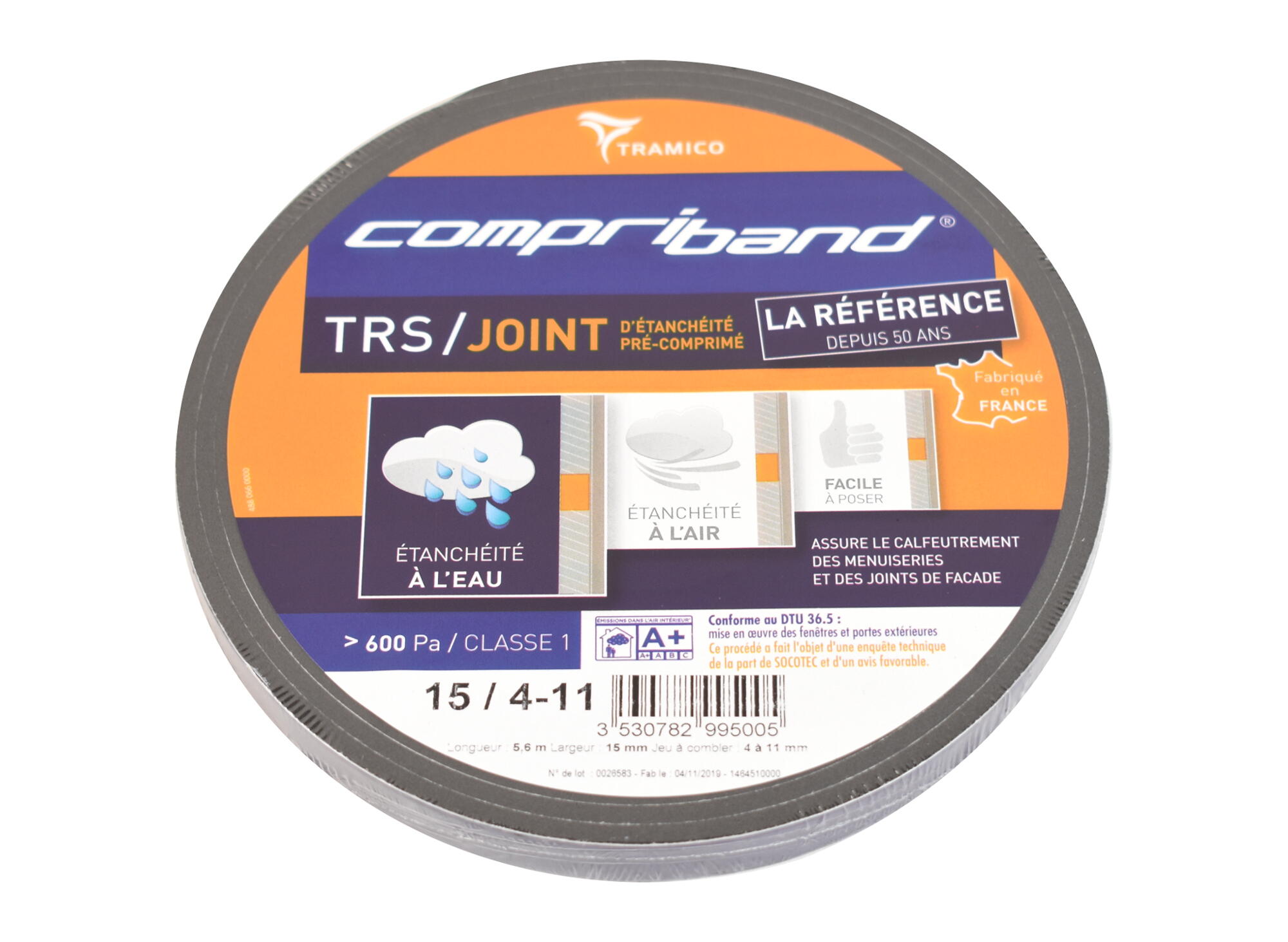 COMPRIBAND TRS 15/4-11MM 5.6M | Bricoman