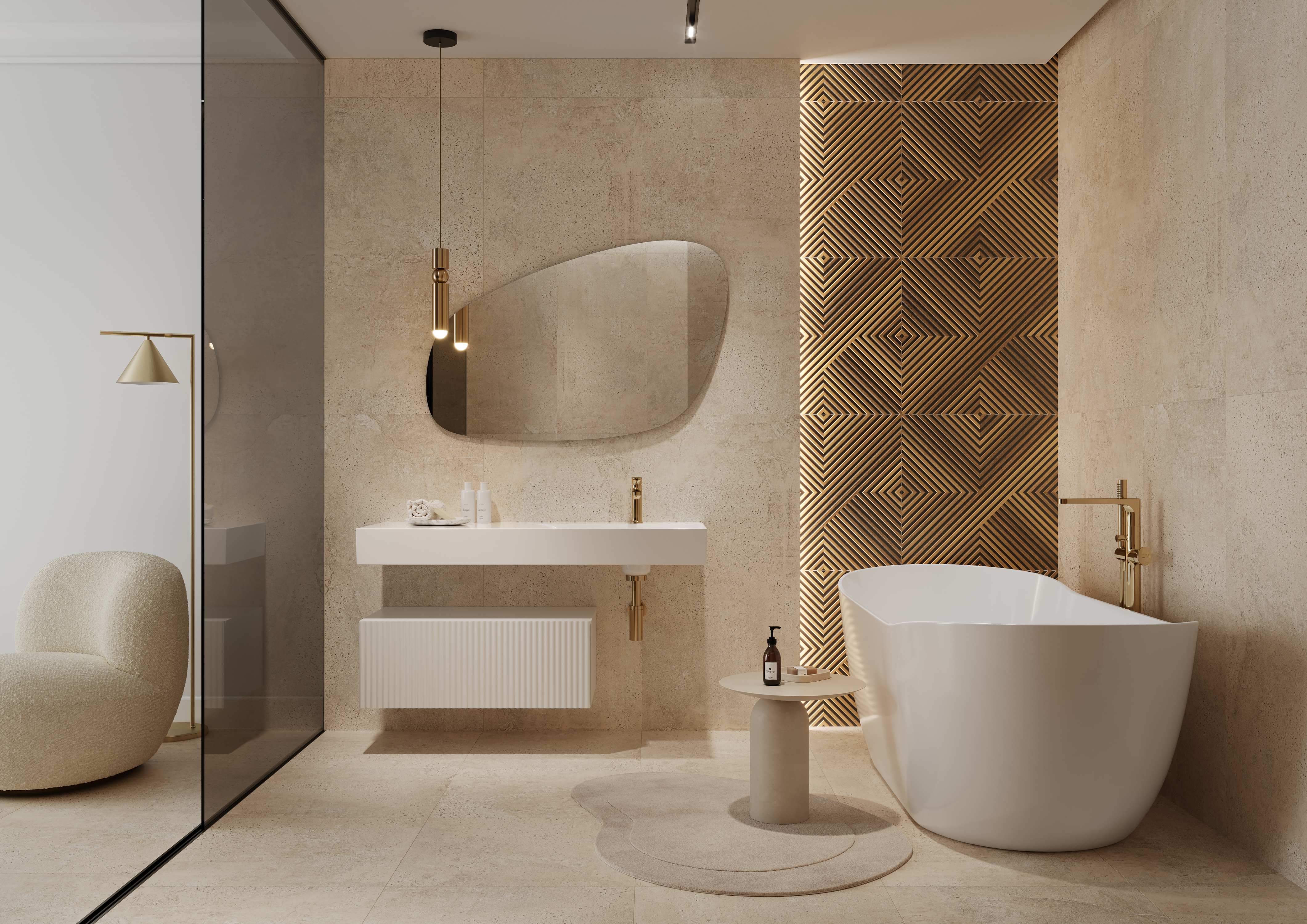 Gres szkliwiony Moonrow Beż Mat 59,8x59,8 Cersanit - Leroy Merlin