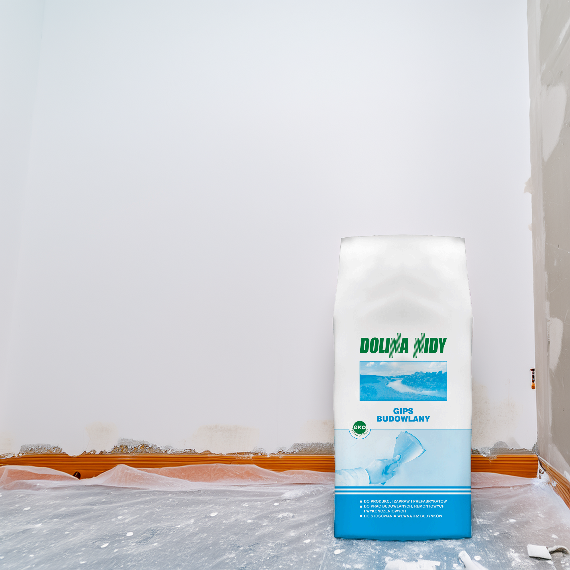 Gips budowlany 2 kg Dolina Nidy - Leroy Merlin