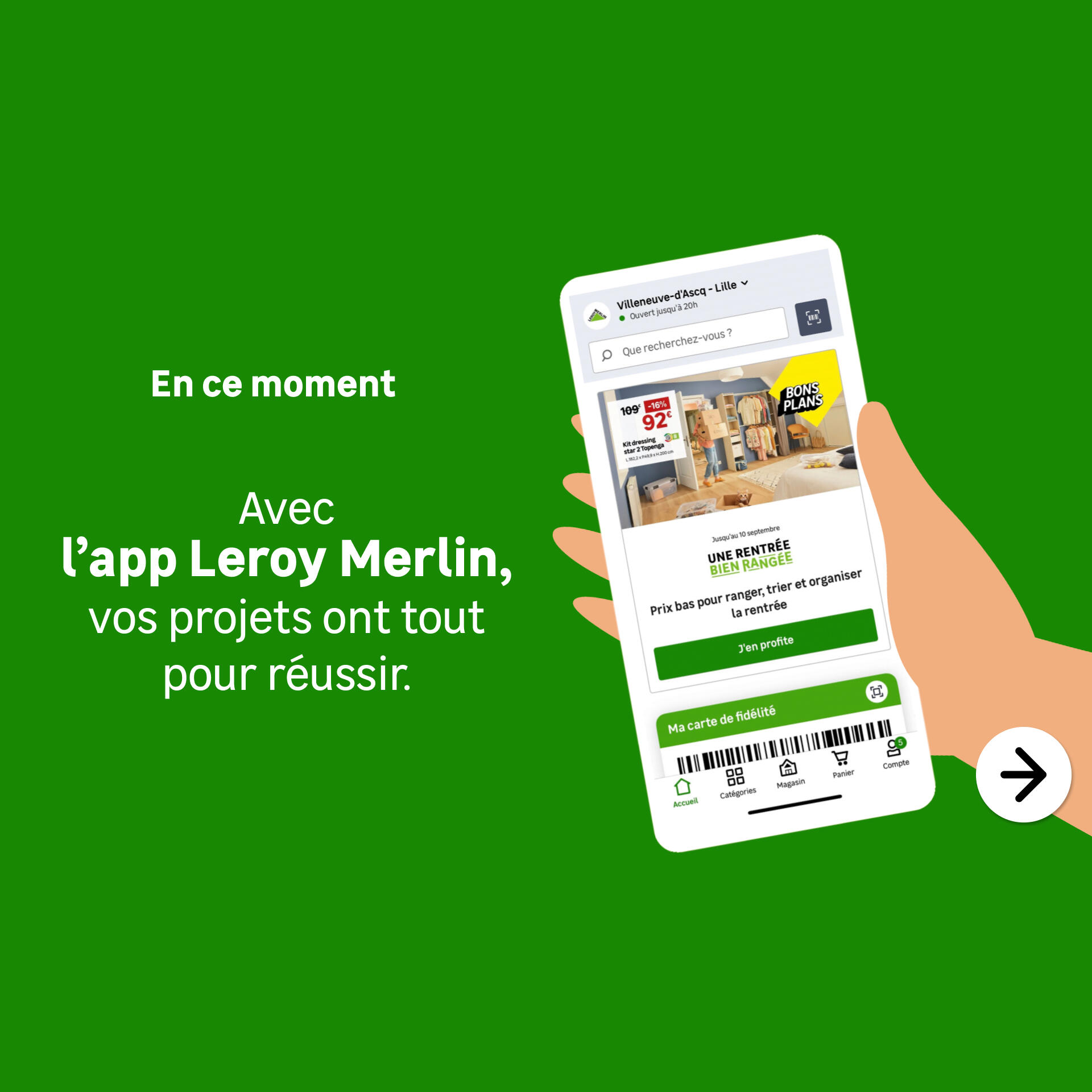 L'application mobile Leroy Merlin | Leroy Merlin