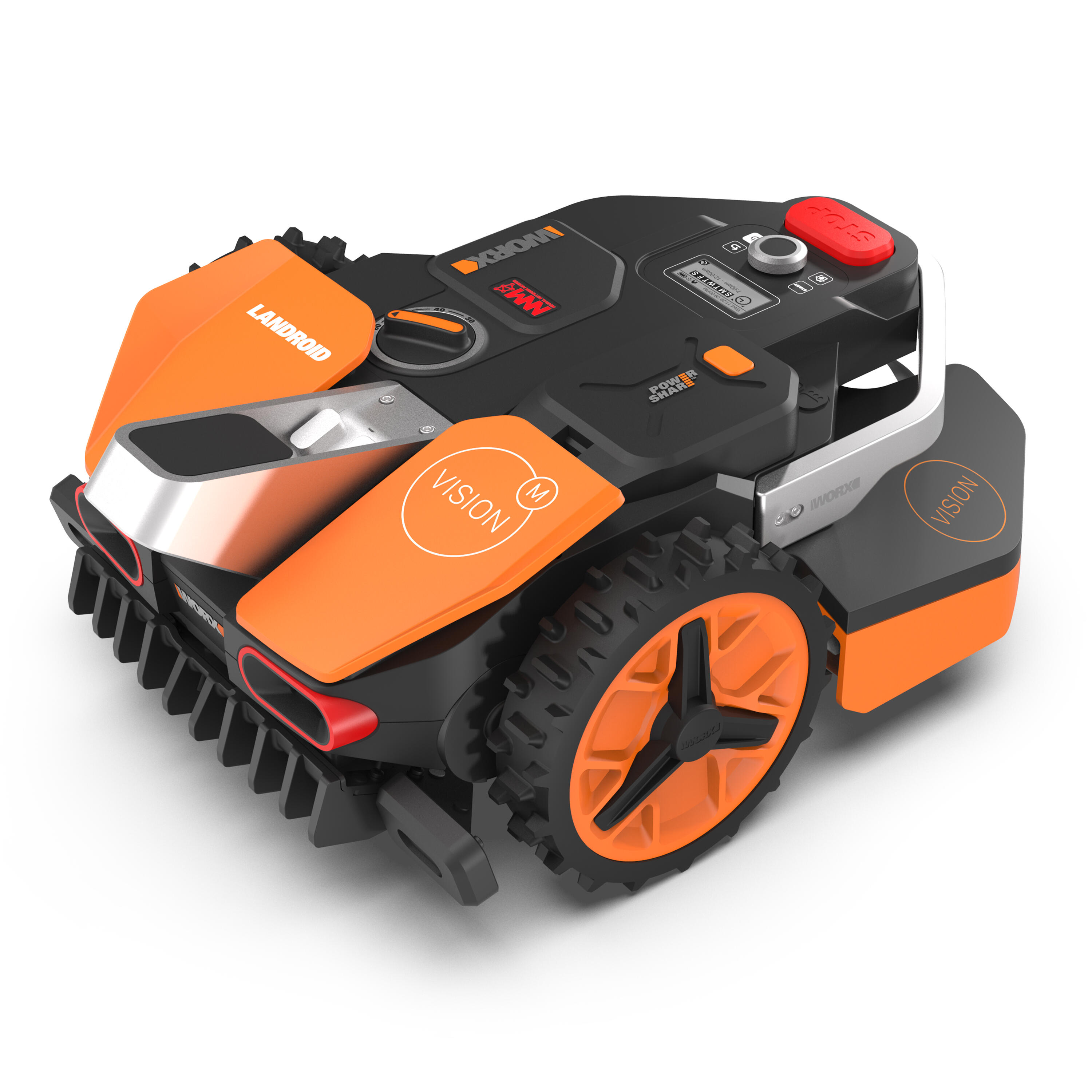 Cortacésped robot WORX Landroid Vision hasta 600 m2 programable | Leroy ...