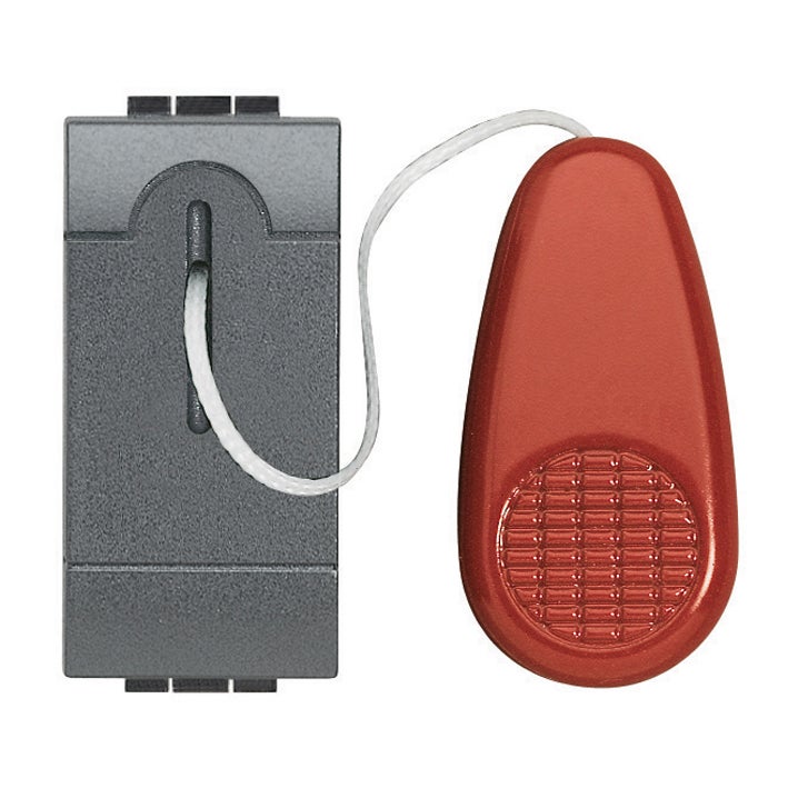 Pulsante a tirante Living light BTICINO nero | Leroy Merlin