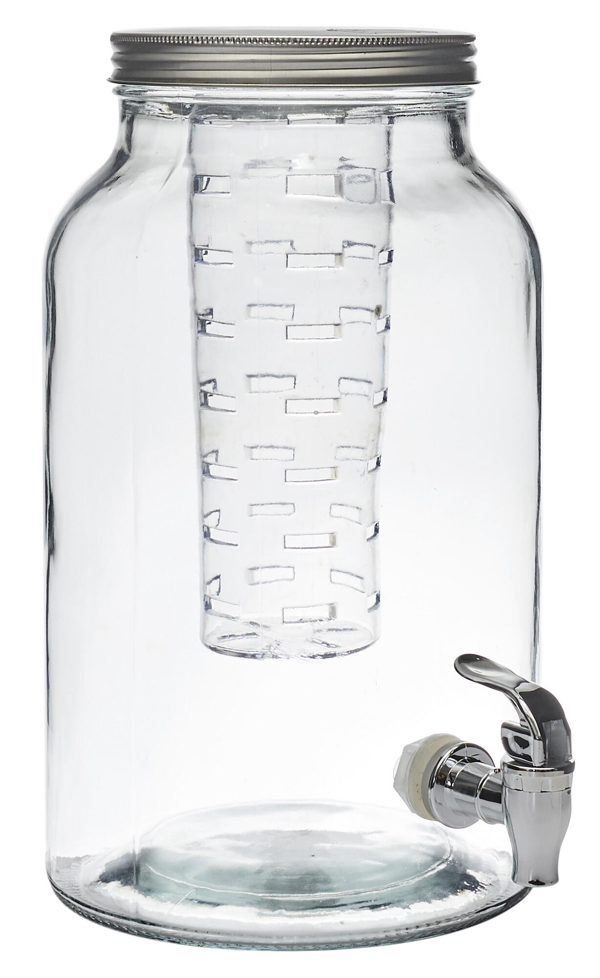 Dispensador de bebida vidrio con infusor 5.5L | Leroy Merlin