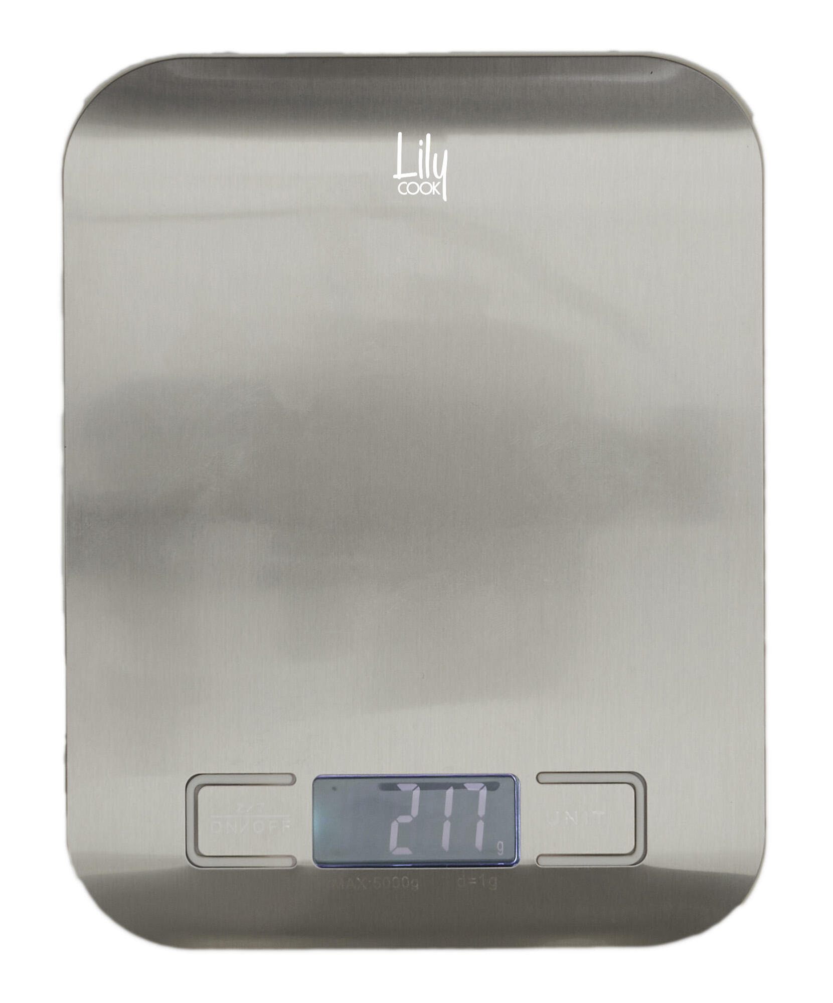 Balanza de cocina digital gris / plata | Leroy Merlin