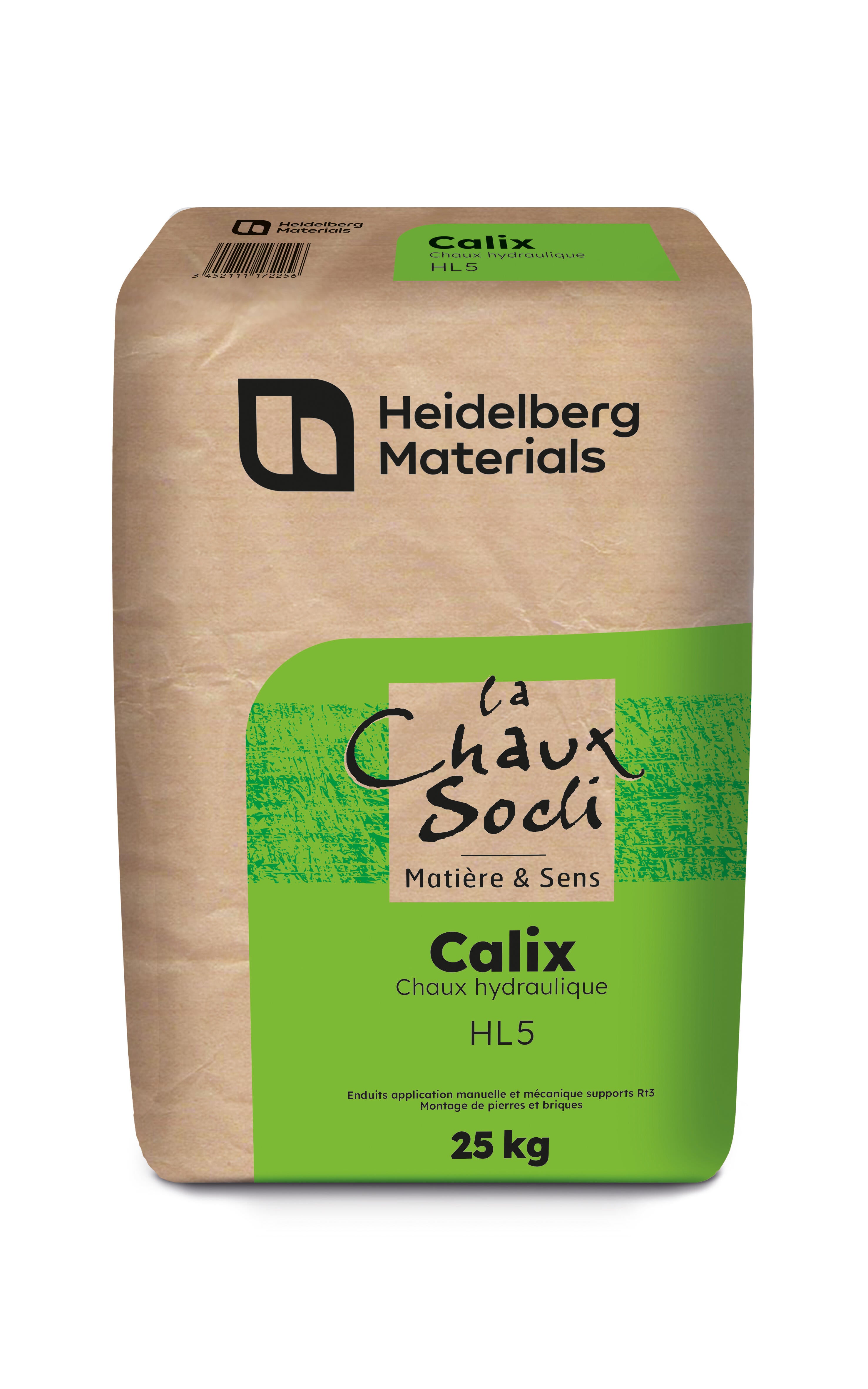 Chaux hydraulique CALIX, 25 kg, CALCIA | Leroy Merlin
