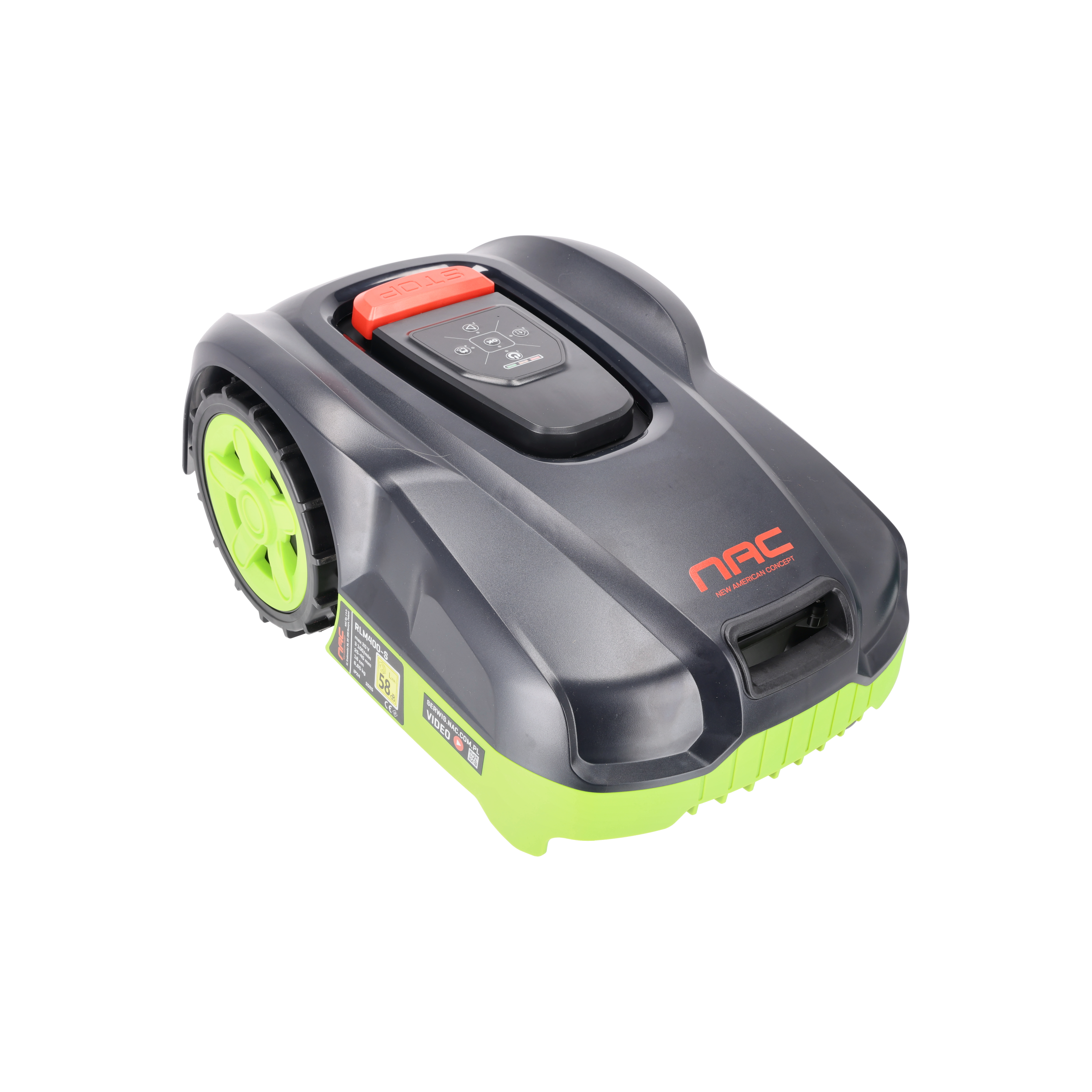 Robot koszący Nac RLM400-S 16cm 400m2 20V 2Ah - Leroy Merlin