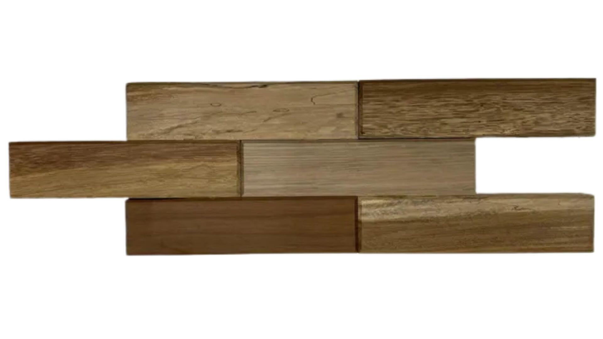 Revestimiento de madera Pucte/Machiche 21x153x408 | Leroy Merlin