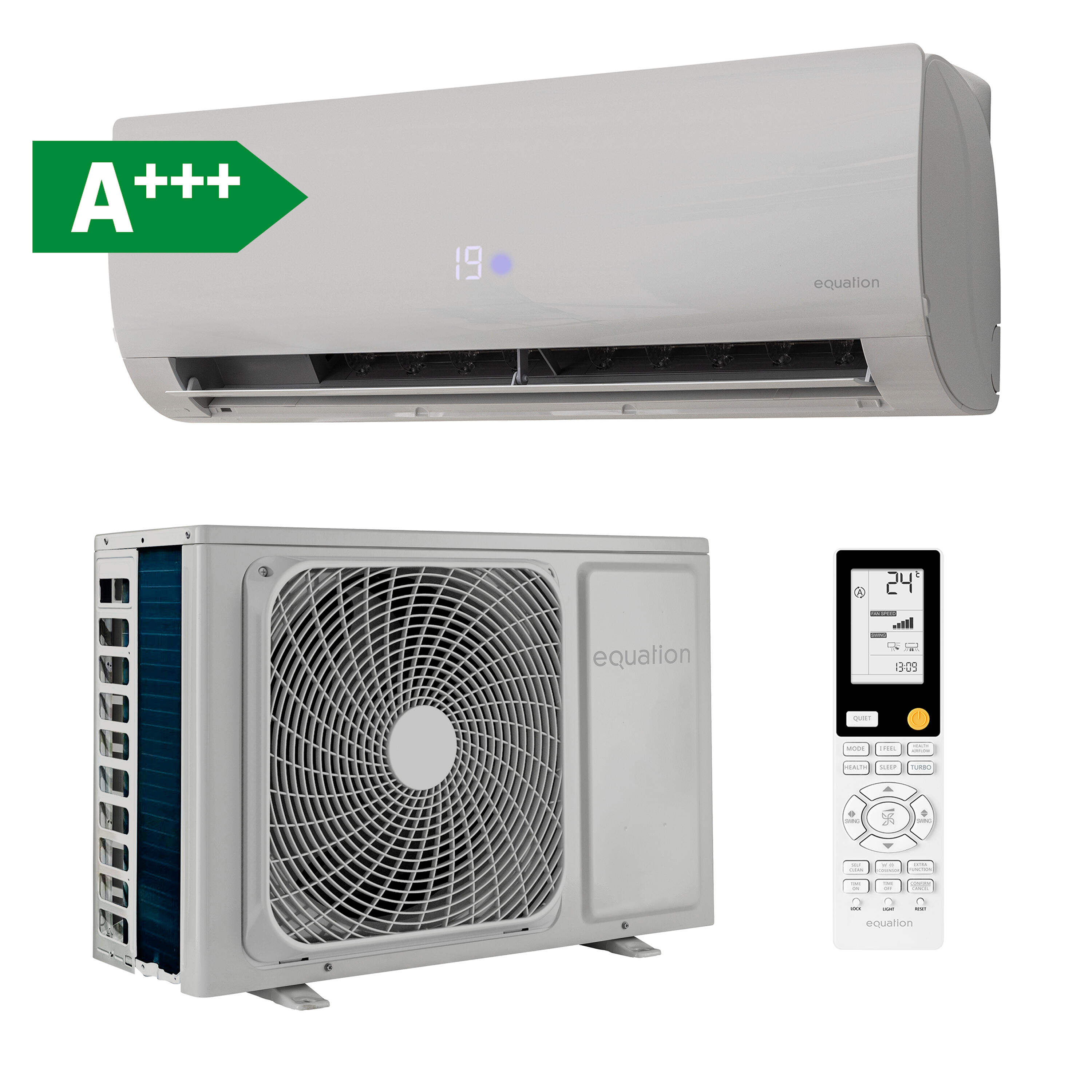 Aire acondicionado 1x1 EQUATION VIRTUS A+++ r32 2000 fg WIFI | Leroy Merlin