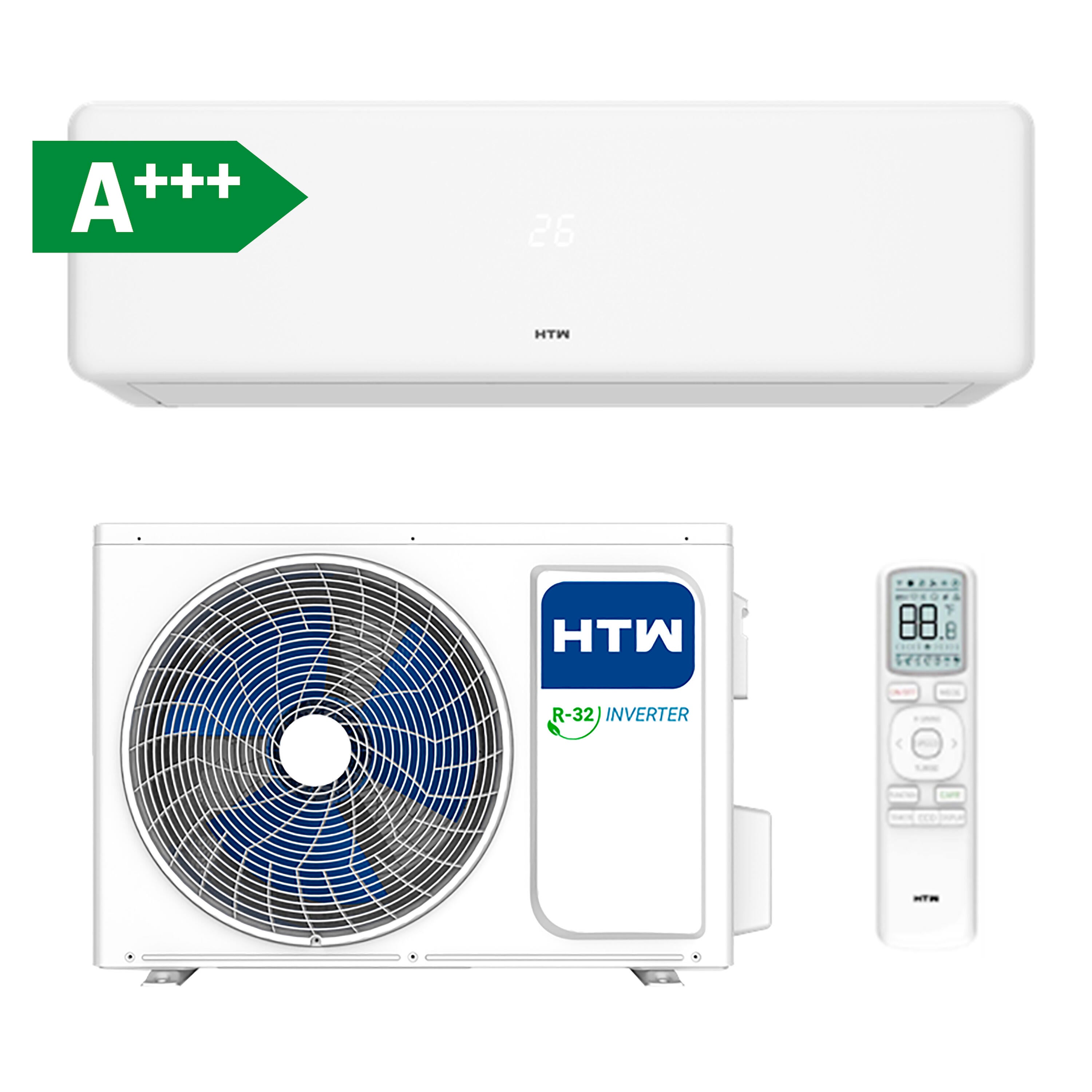 Aire acondicionado 1x1 HTW EON A+++ 2150 fg WIFI | Leroy Merlin