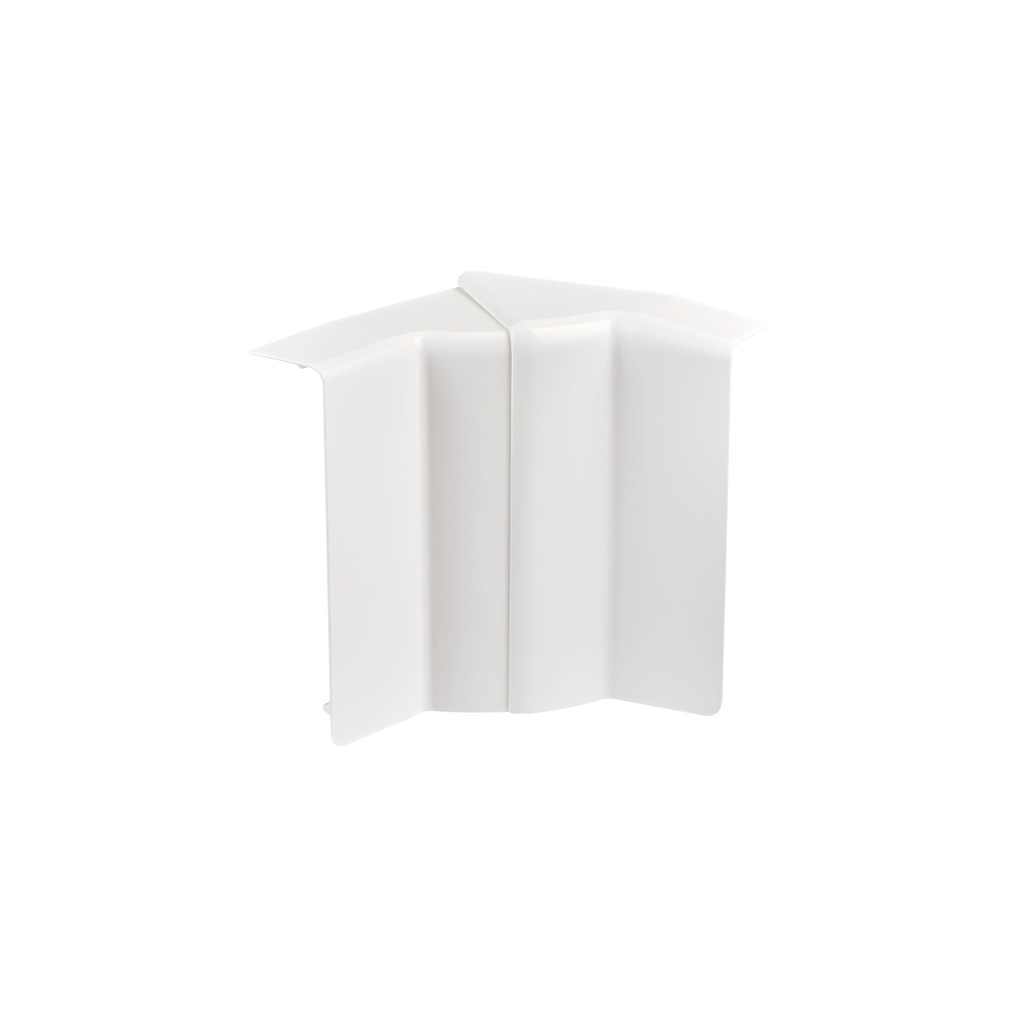 Angle intérieur pour goulotte électrique blanc, H.140 x l.120 mm ...