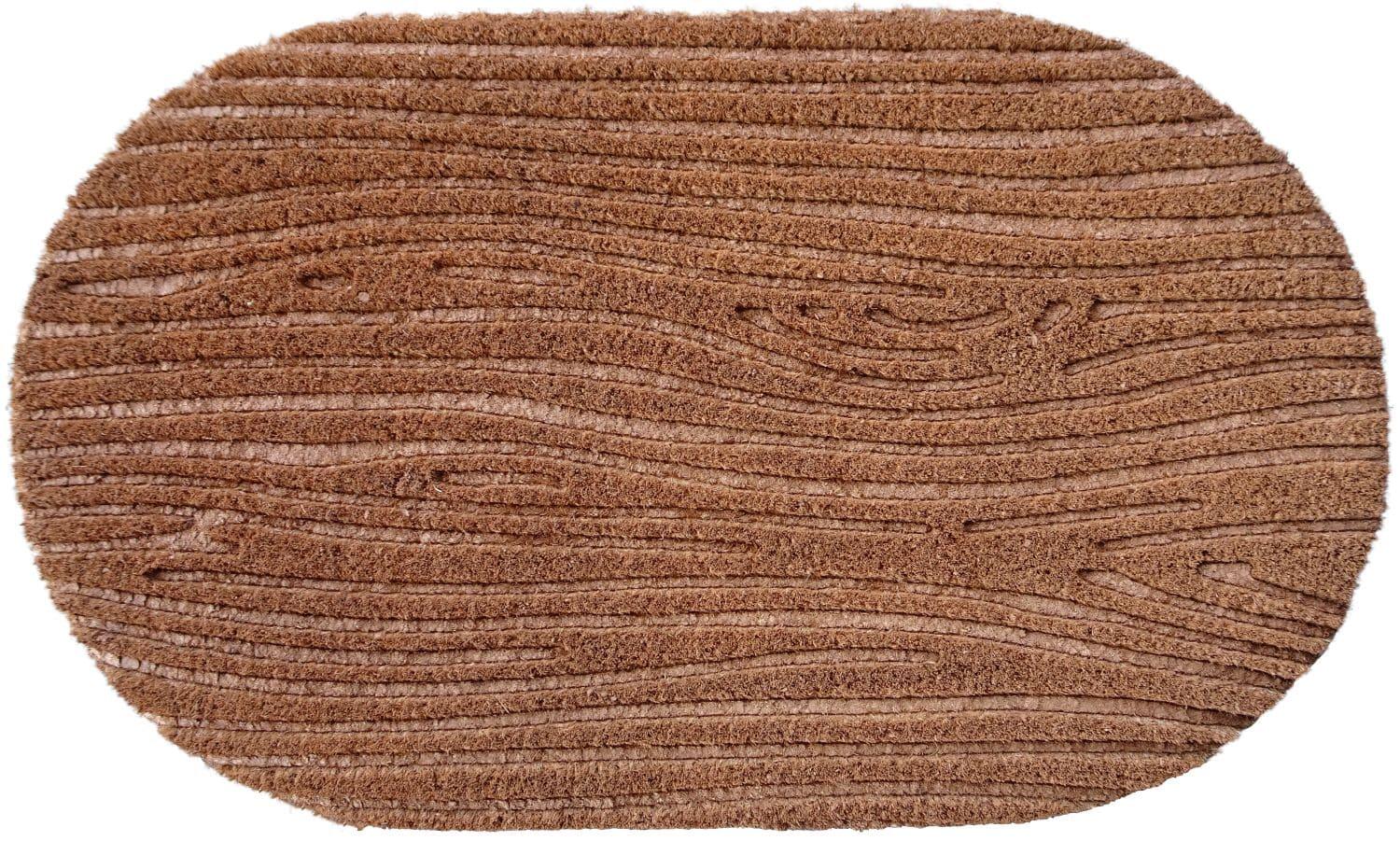 Paillasson naturel l.45 cm x L.75 cm, Fun bois | Leroy Merlin