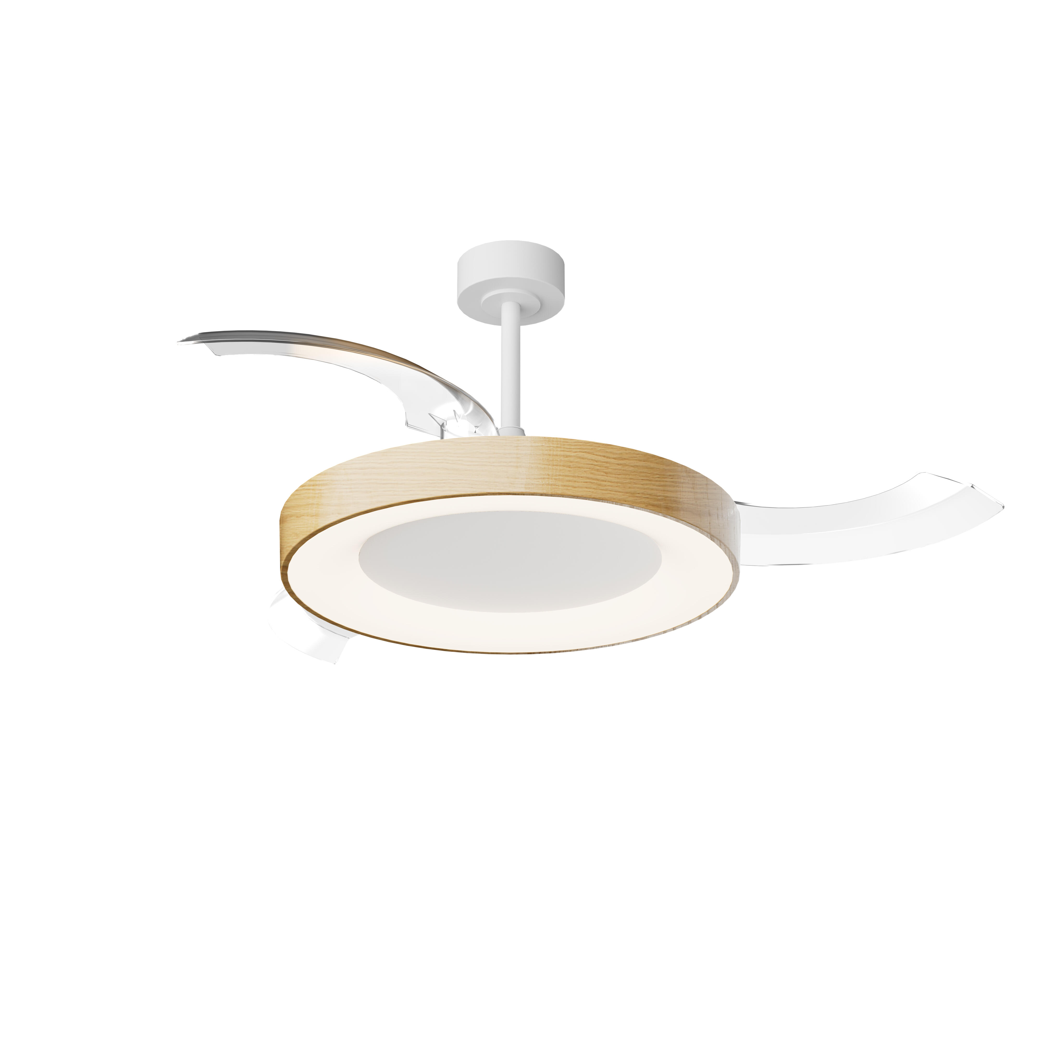 Ventilateur De Plafond LED Silencieux Niseko L 132 Cm MANTRA Blanc Ventilateur De Plafond LED Silencieux Niseko L 132 Cm MANTRA Blanc