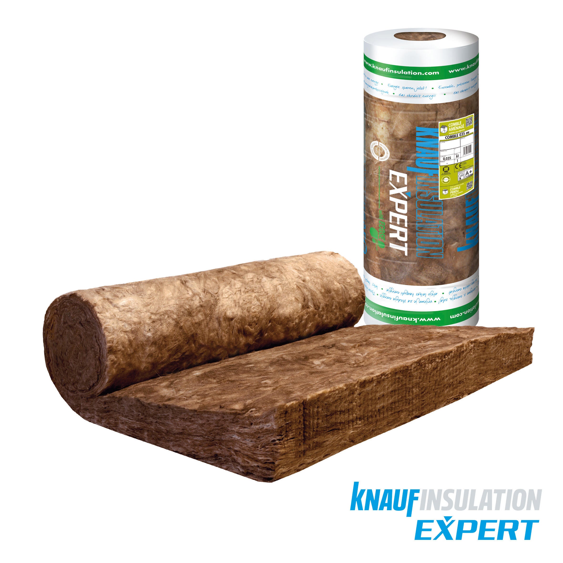 Panneau de laine de verre nu TH35 Ep. 200 mm 3.3 X 1.2m pour l ...