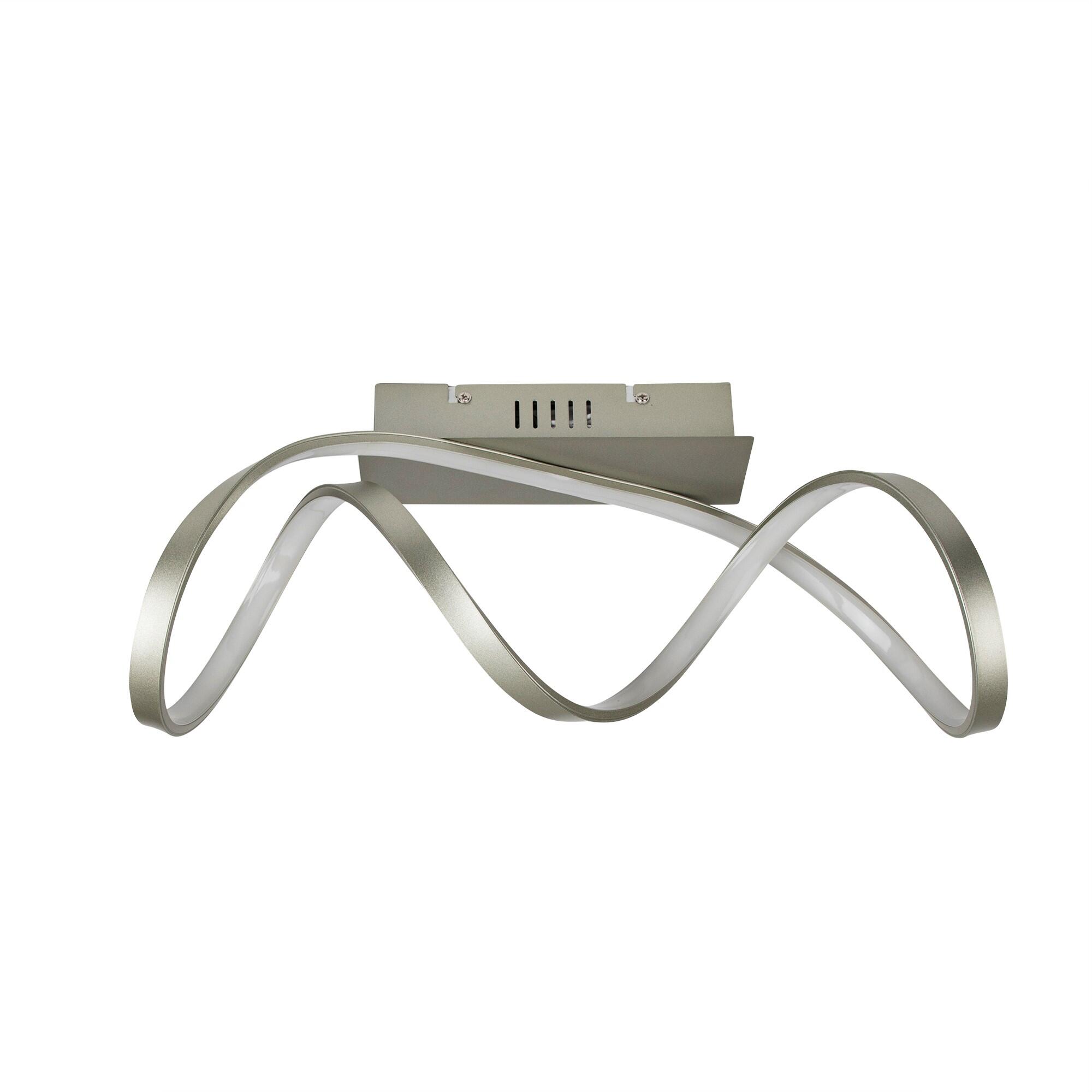 Plafón led Rom de 20W 2400 lm 4000k gris | Leroy Merlin