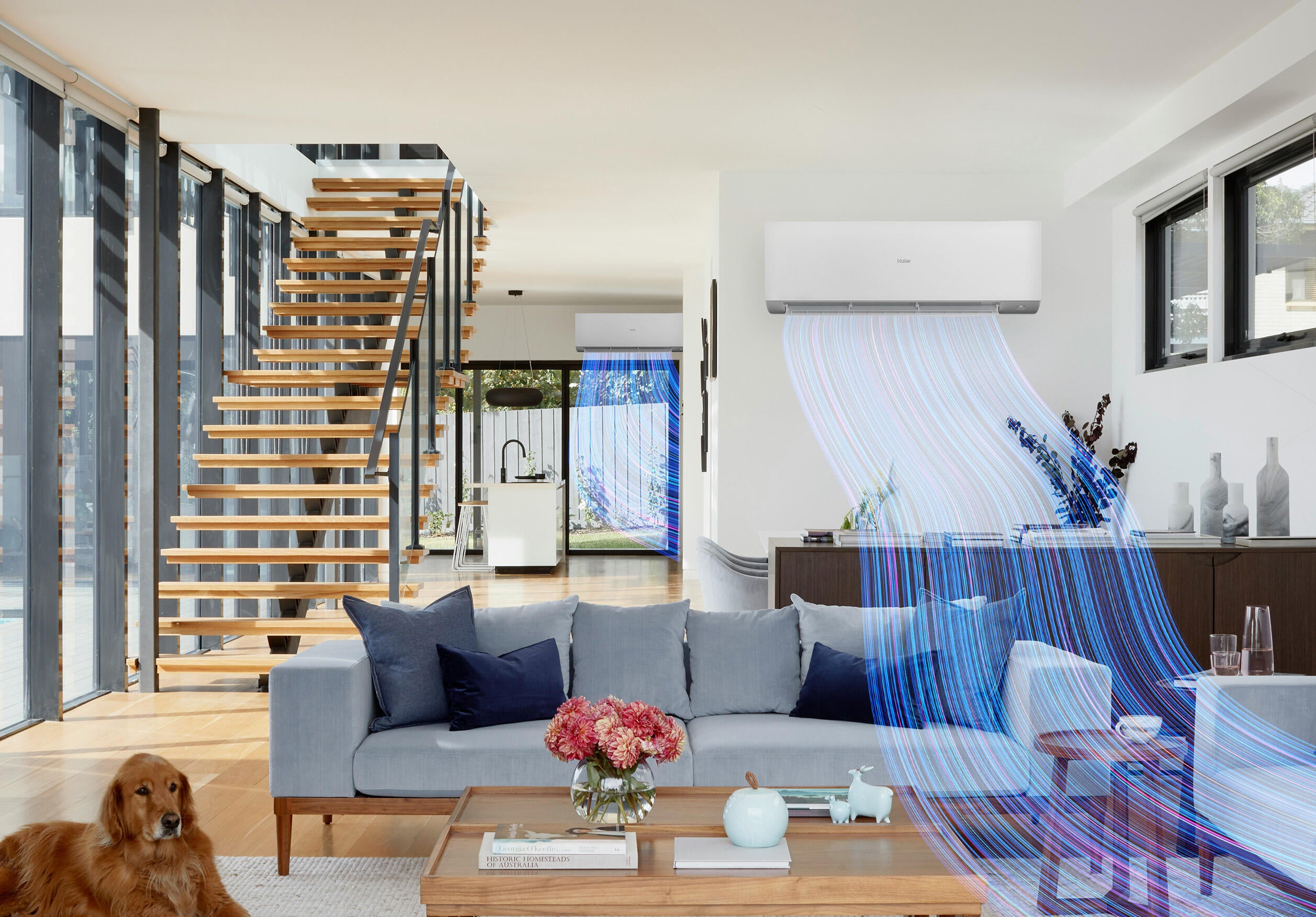 Aire acondicionado multisplit 3x1 HAIER Expert 70 Wifi 2x2000+3000 fg ...