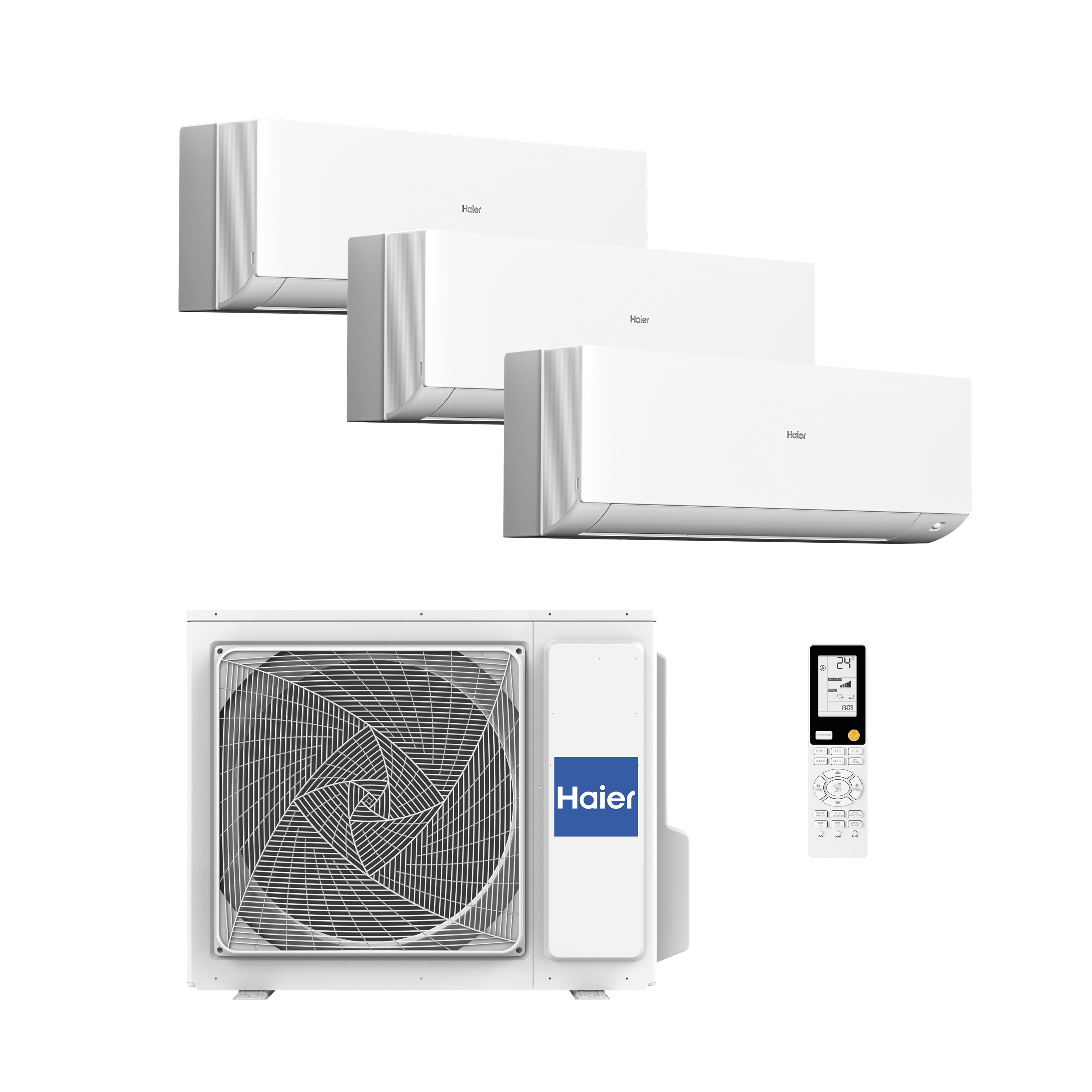 Aire acondicionado multisplit 3x1 HAIER Expert 70 Wifi 2x2000+3000 fg Instalación incluida ...