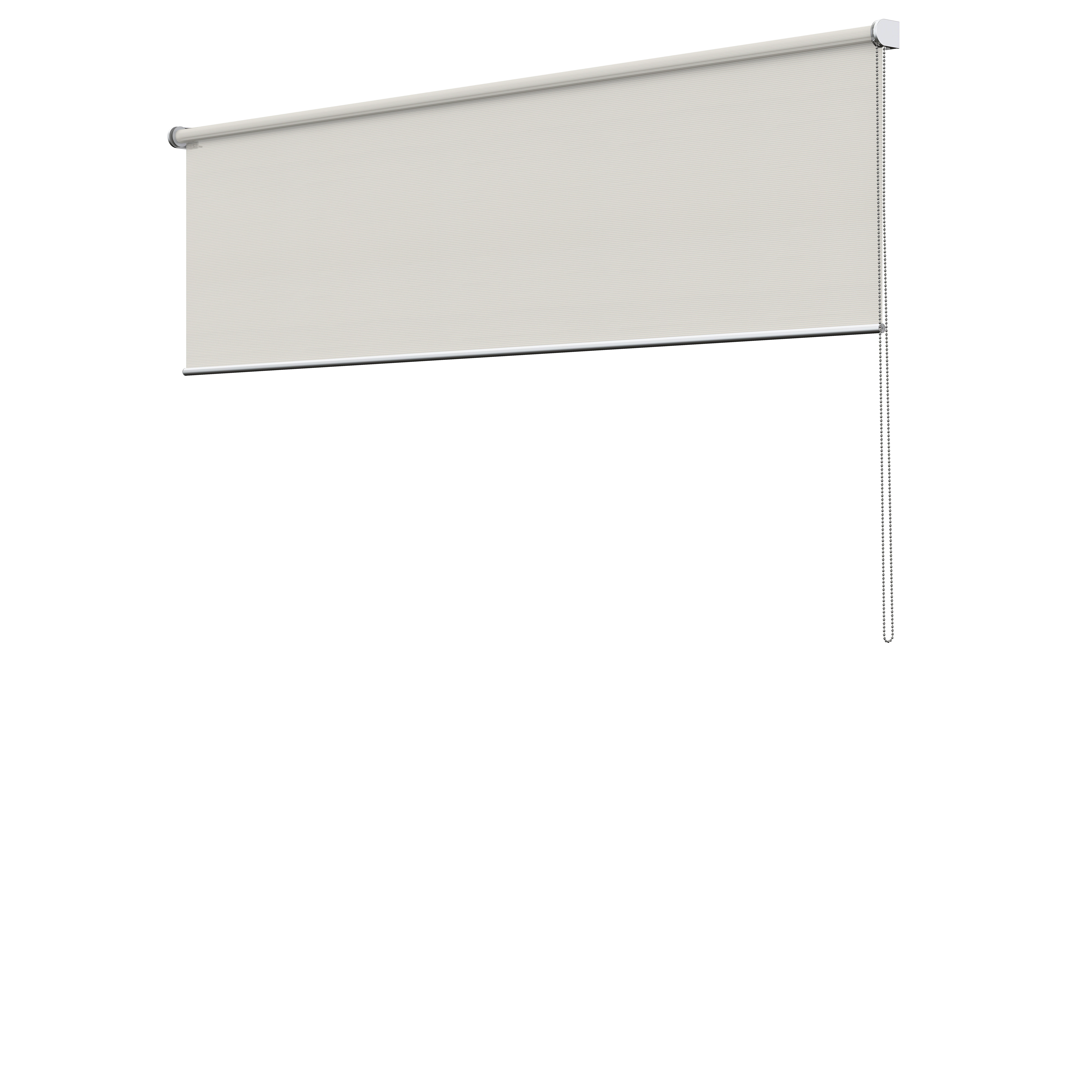 Store enrouleur tamisant 5888 transparent rayures blanches, l.65 x H ...