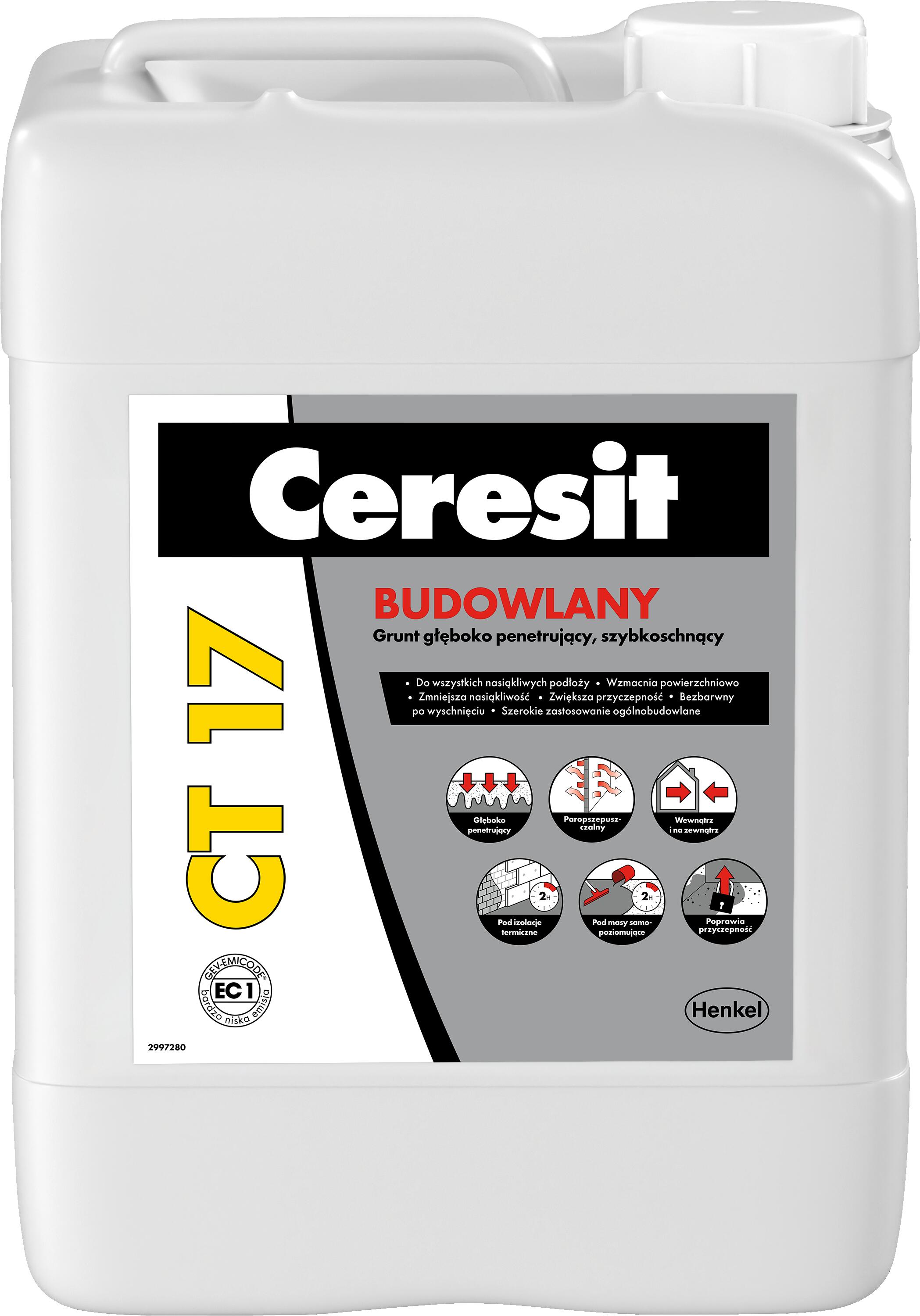 Grunt budowlany CT17 10l Ceresit - Leroy Merlin