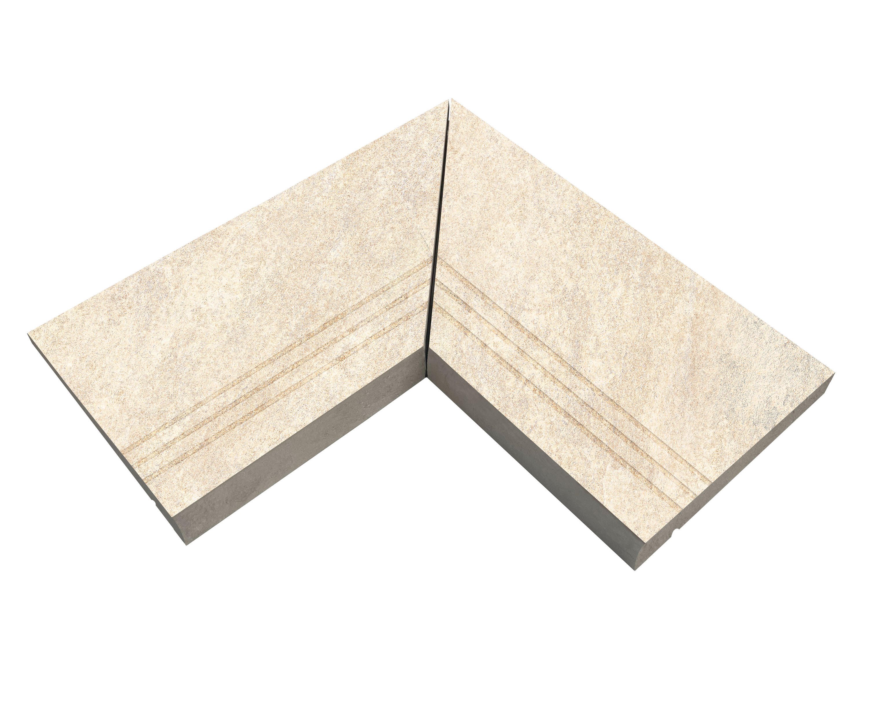 Bordo per piscina in gres porcellanato ECODADO+ Grad. Gres Int.Scan. dx ...