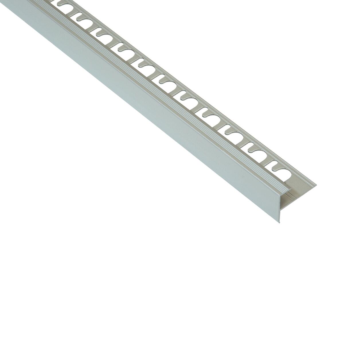 Profilo angolare interno Prostep All in alluminio grigio Sp 10.5mm x L ...