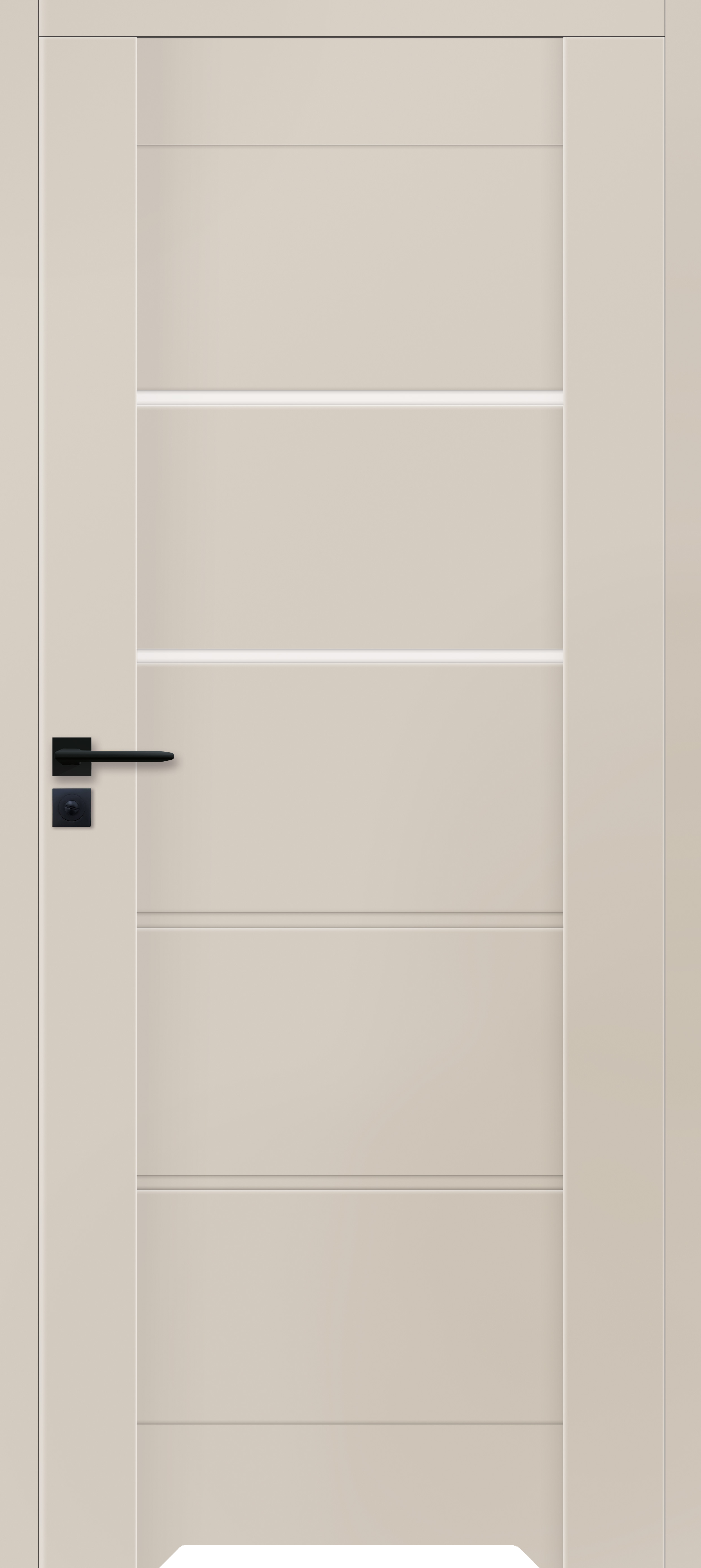 Drzwi wewnętrzne bezprzylgowe łazienkowe z podcięciem wentylacyjnym ...