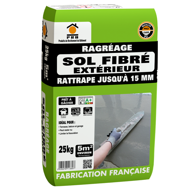 Ragréage fibré sur plancher bois au meilleur prix | Leroy Merlin