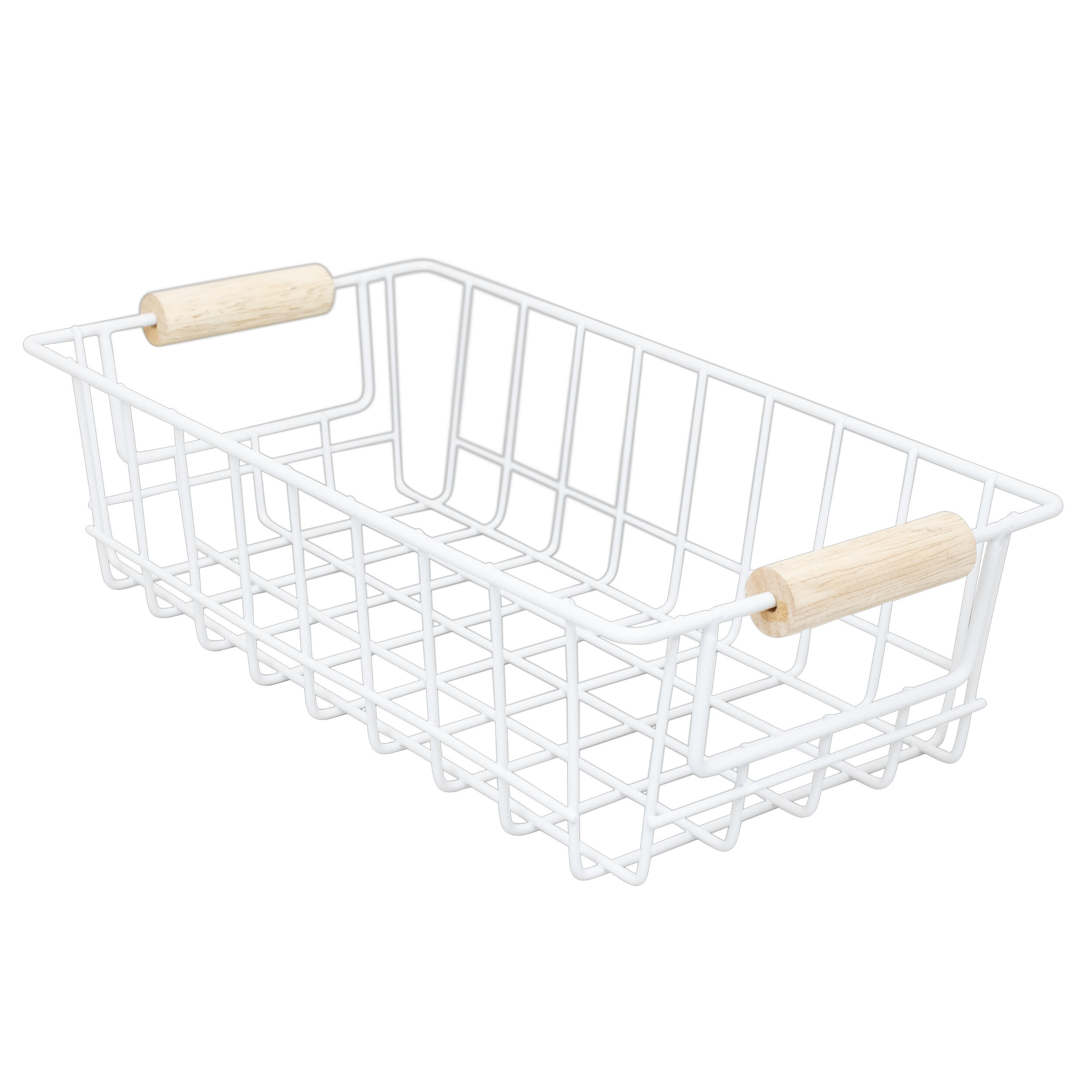 Panier blanc l.30 x P.16 x H.8 cm | Leroy Merlin