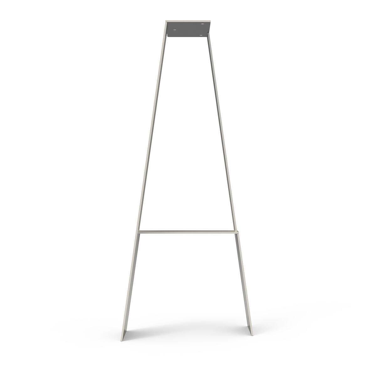 Gamba per mobili STEELMI TRES in acciaio cromato satinato L 3.8 x P 15 ...