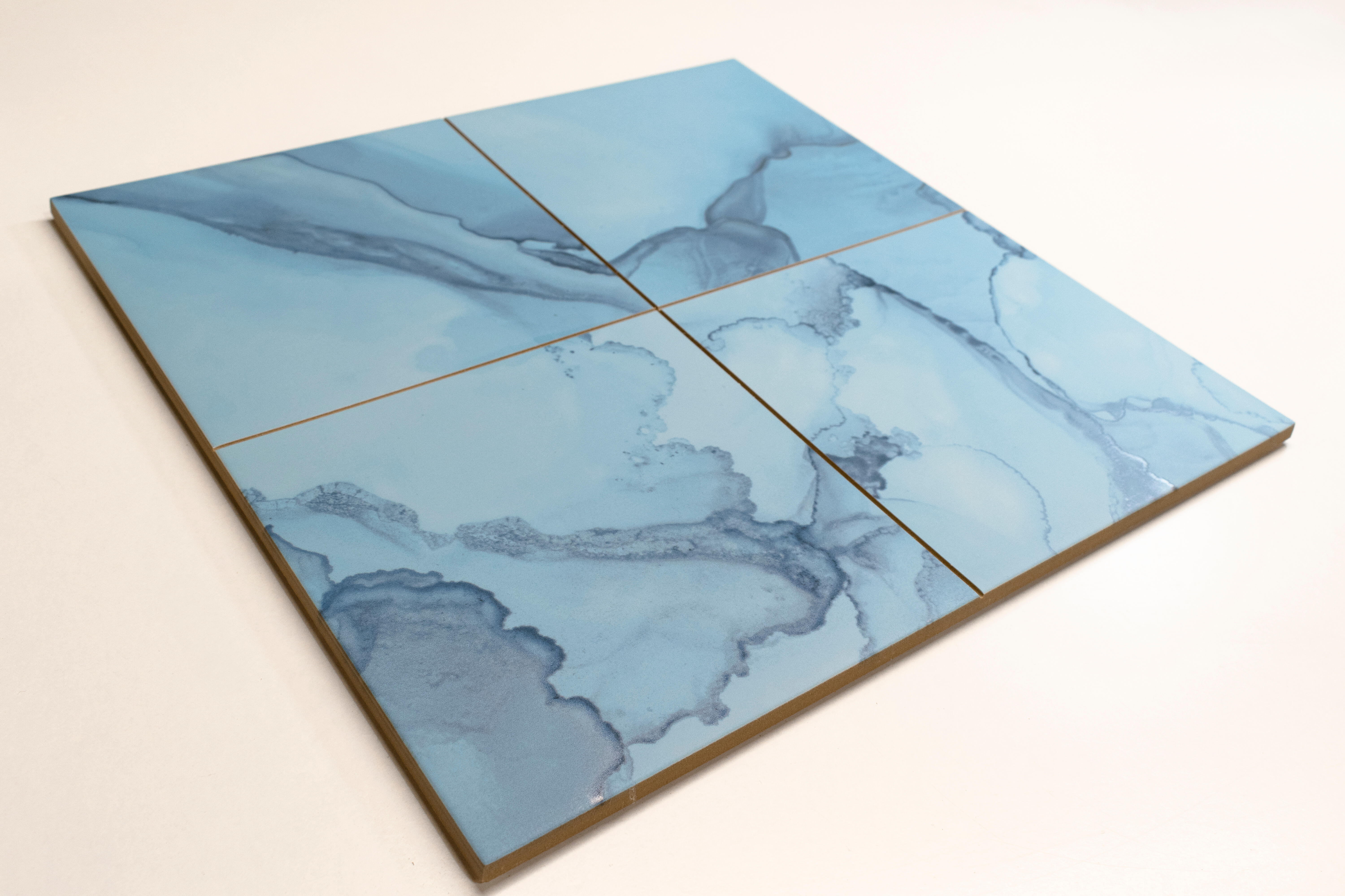 Suelo/Azulejo piscina porcelánico Aquarelle efecto papel pintado ...