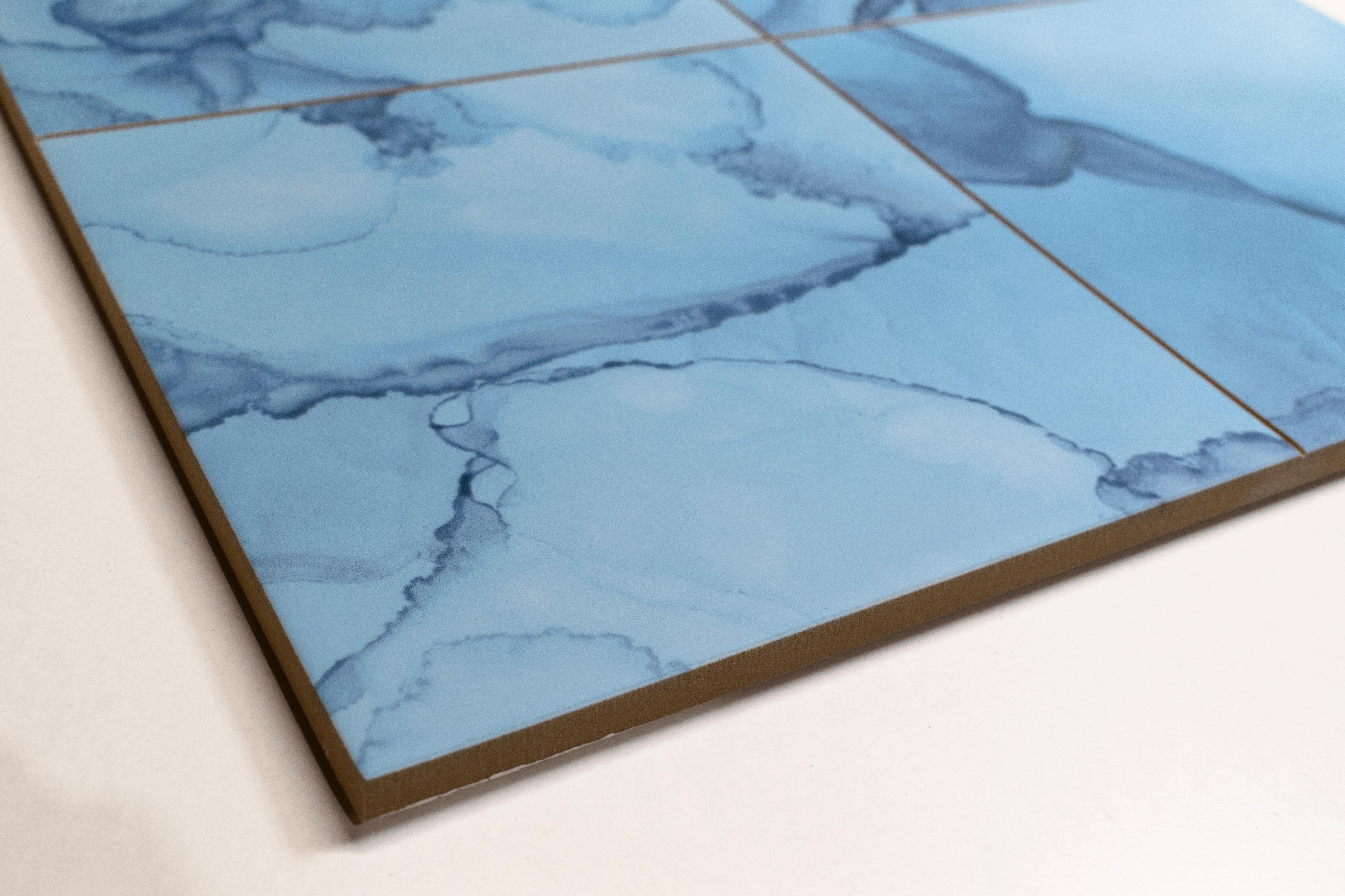 Suelo/Azulejo piscina porcelánico Aquarelle efecto papel pintado ...