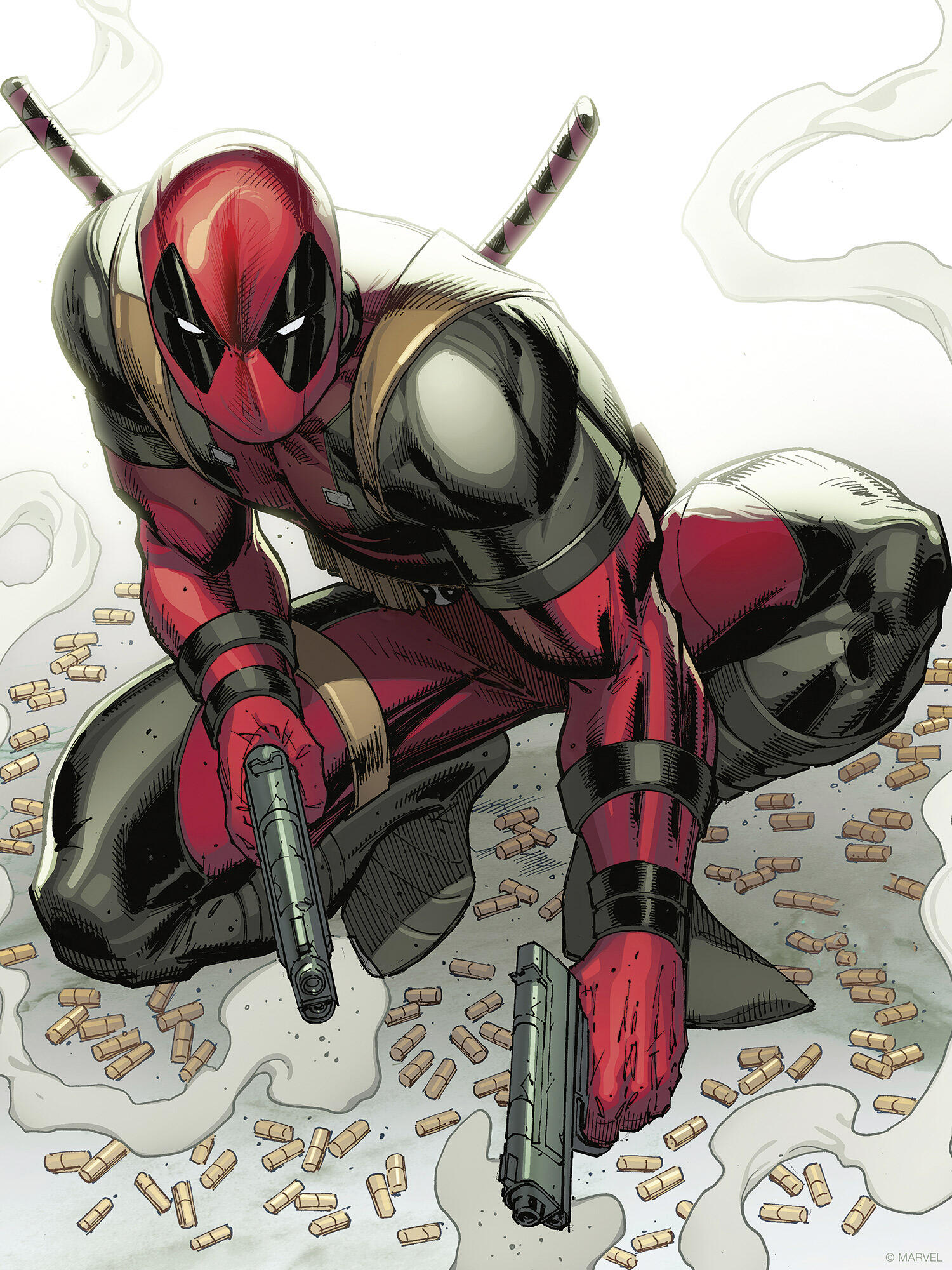 Affiche Marvel Deadpool Bullets l.30 x H.40 | Leroy Merlin