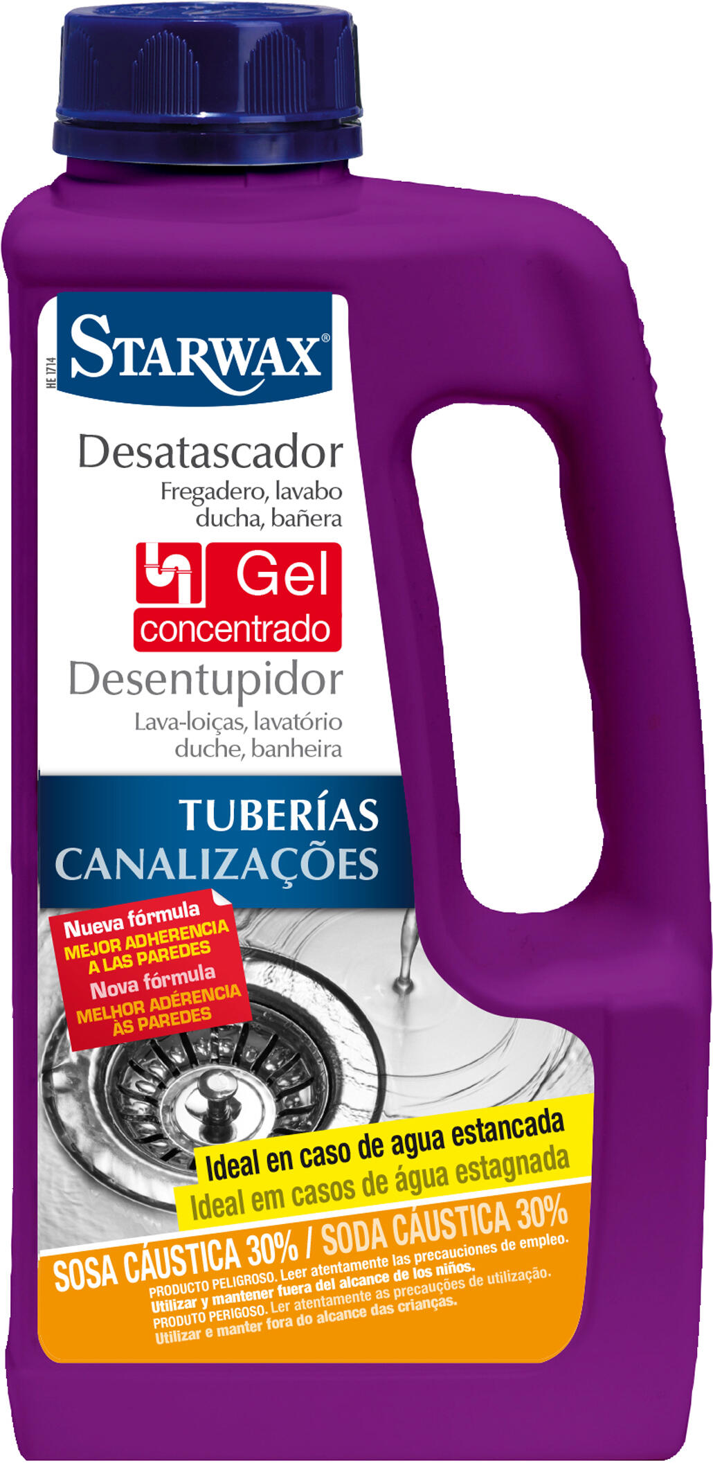 Gel desatascador STARWAX 1L | Leroy Merlin