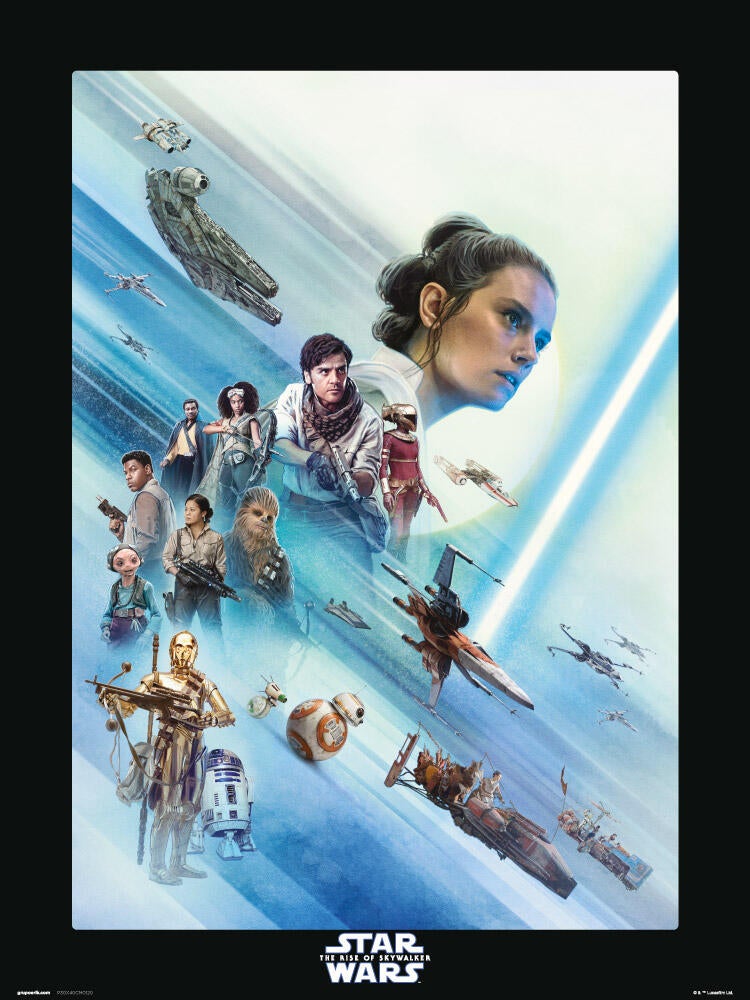Cuadro con marco Star Wars IX 30 cm x 40 cm | Leroy Merlin