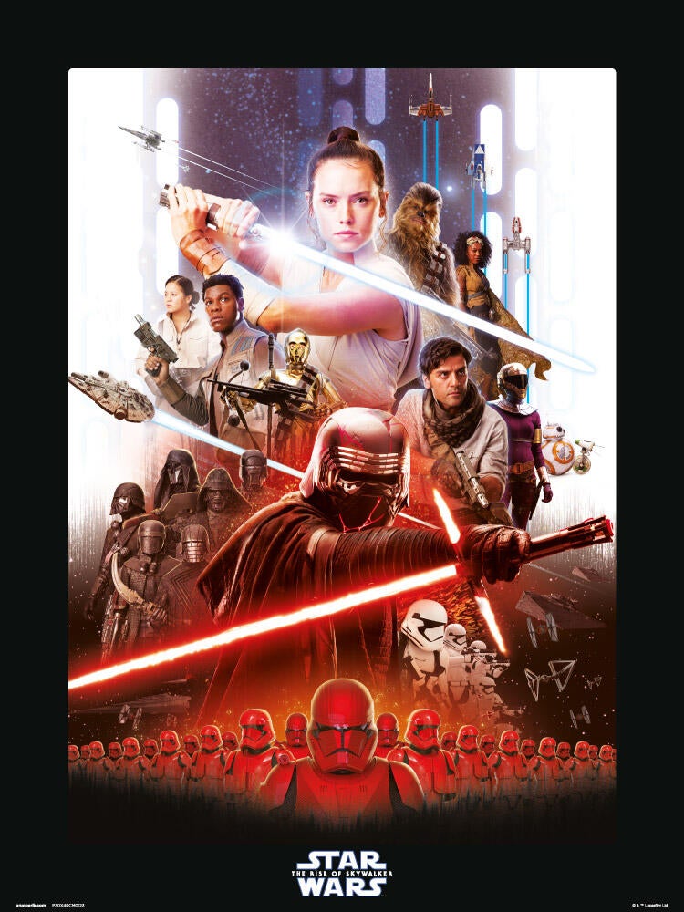 Cuadro con marco Star Wars IX one 30 cm x 40 cm | Leroy Merlin